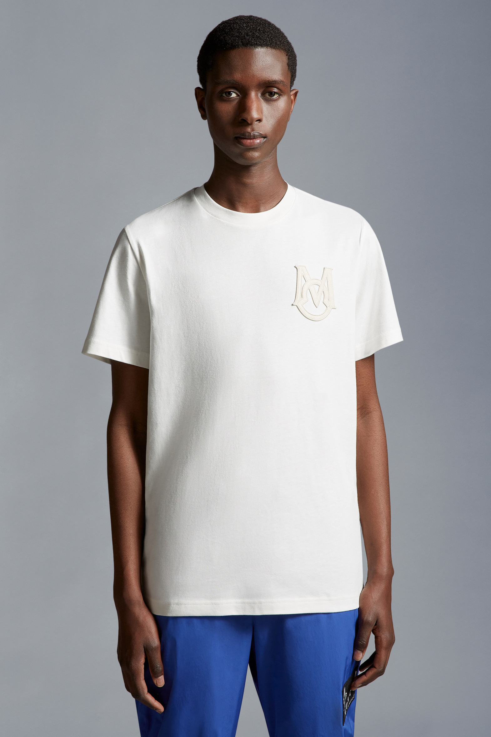 Off White Monogram T-Shirt - Polos & T-shirts for Men | Moncler PT