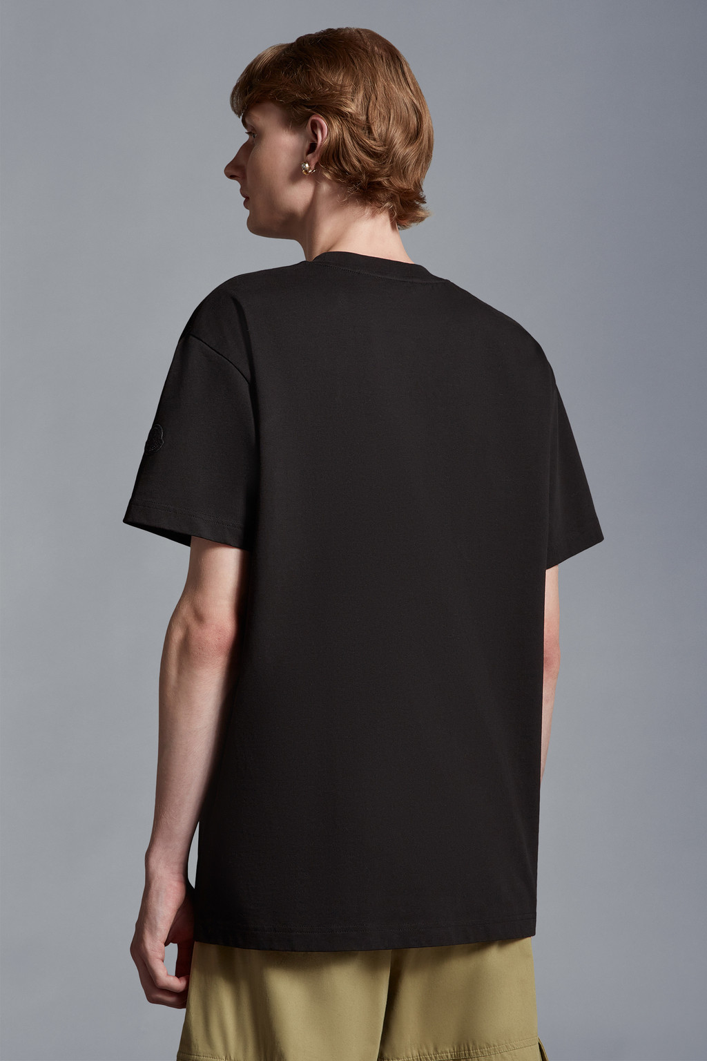 Black Mirror Logo T-Shirt - Polos & T-shirts for Men | Moncler DE