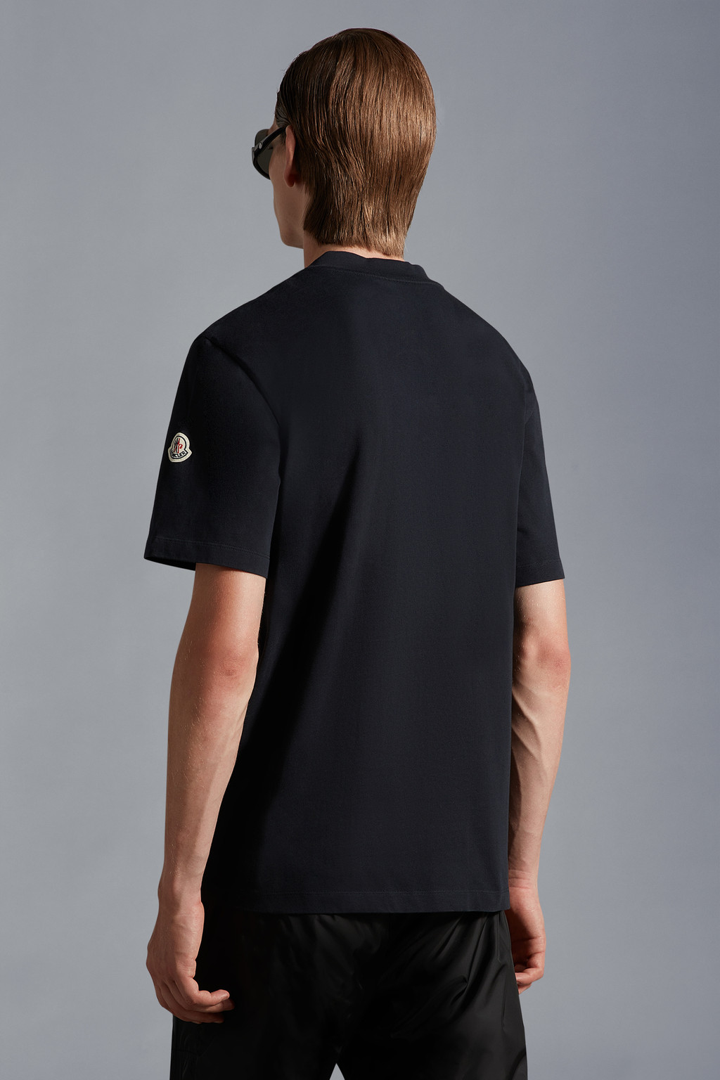 Night Blue Logo T-Shirt - Polos & T-shirts for Men | Moncler GB