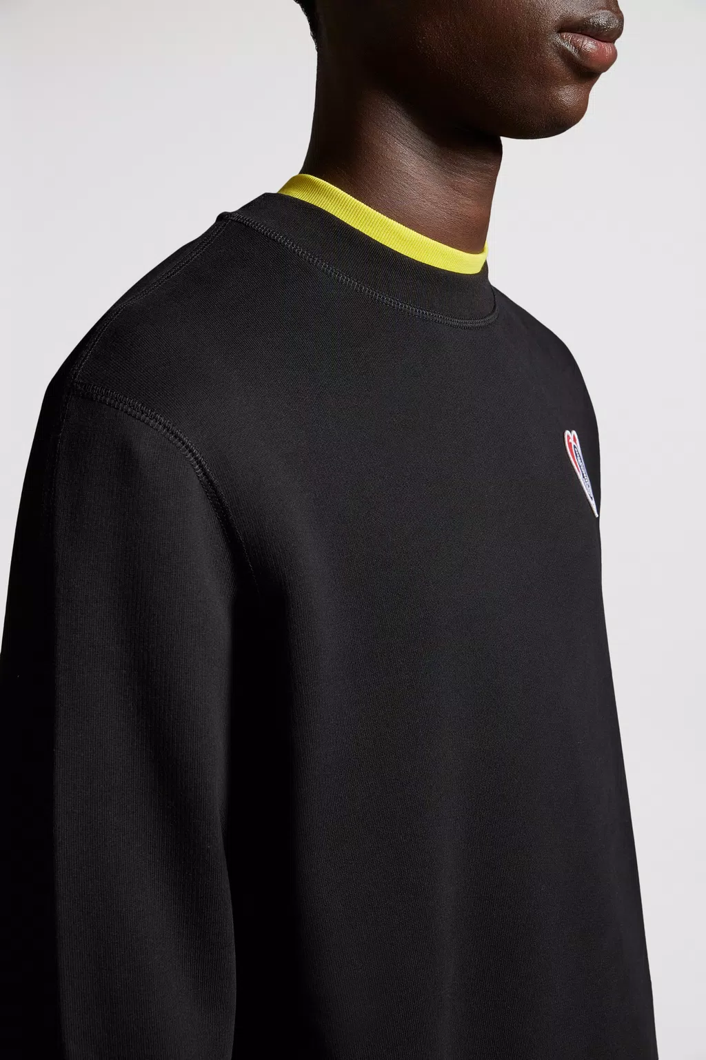 Sudadera Con Logotipo Negro Sudaderas De Hombre Moncler Es