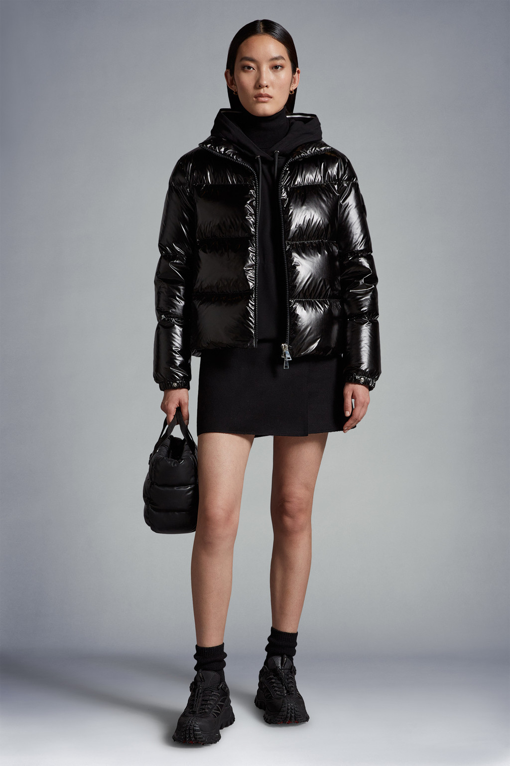 Black Badyf Short Down Jacket - Short Down Jackets for Women | Moncler GB