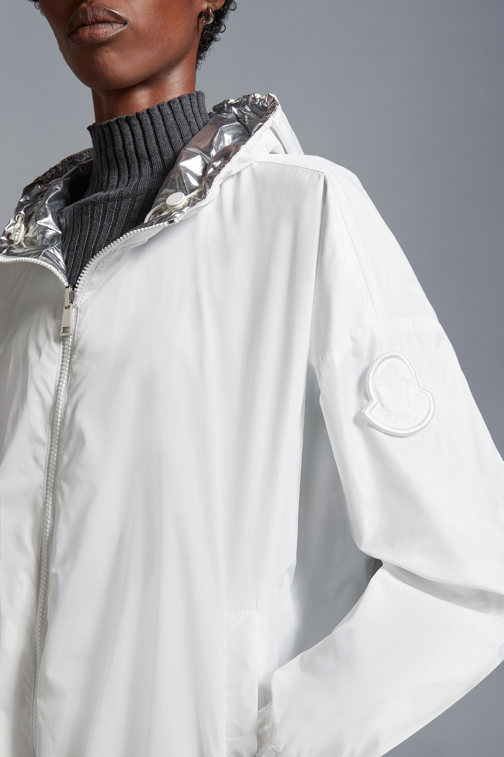 Silver Jubba Reversible Rain Jacket - Windbreakers & Raincoats for ...