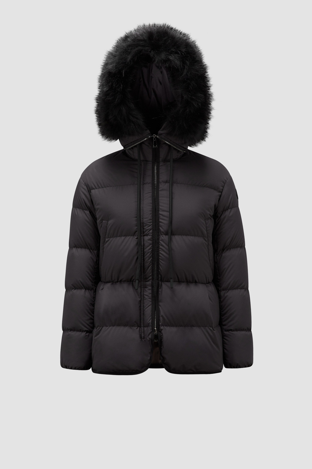 Black Locustelle Short Down Jacket - Short Down Jackets for Women ...