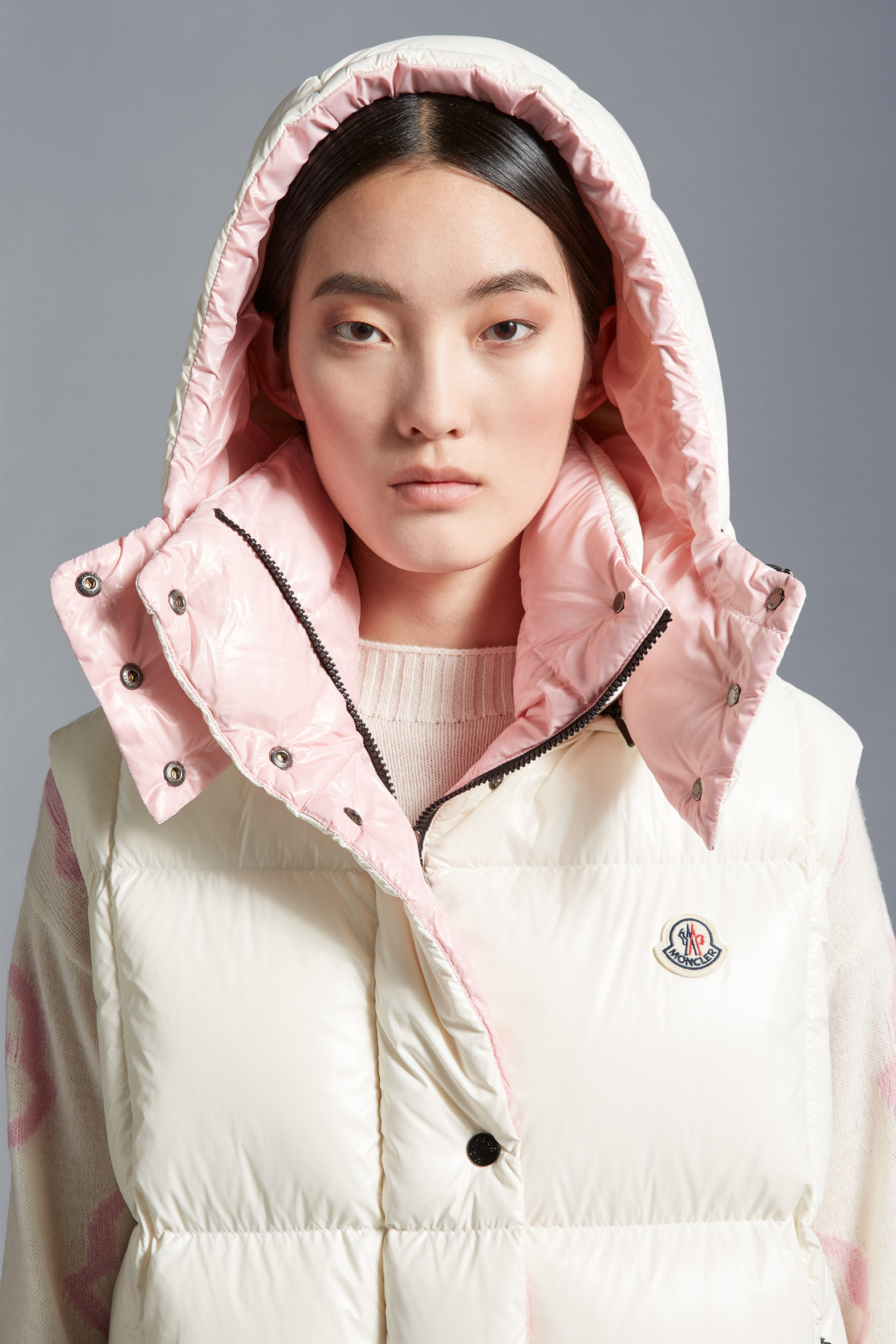 Chaleco acolchado Luzule Blanco - Chalecos de Mujer | Moncler US