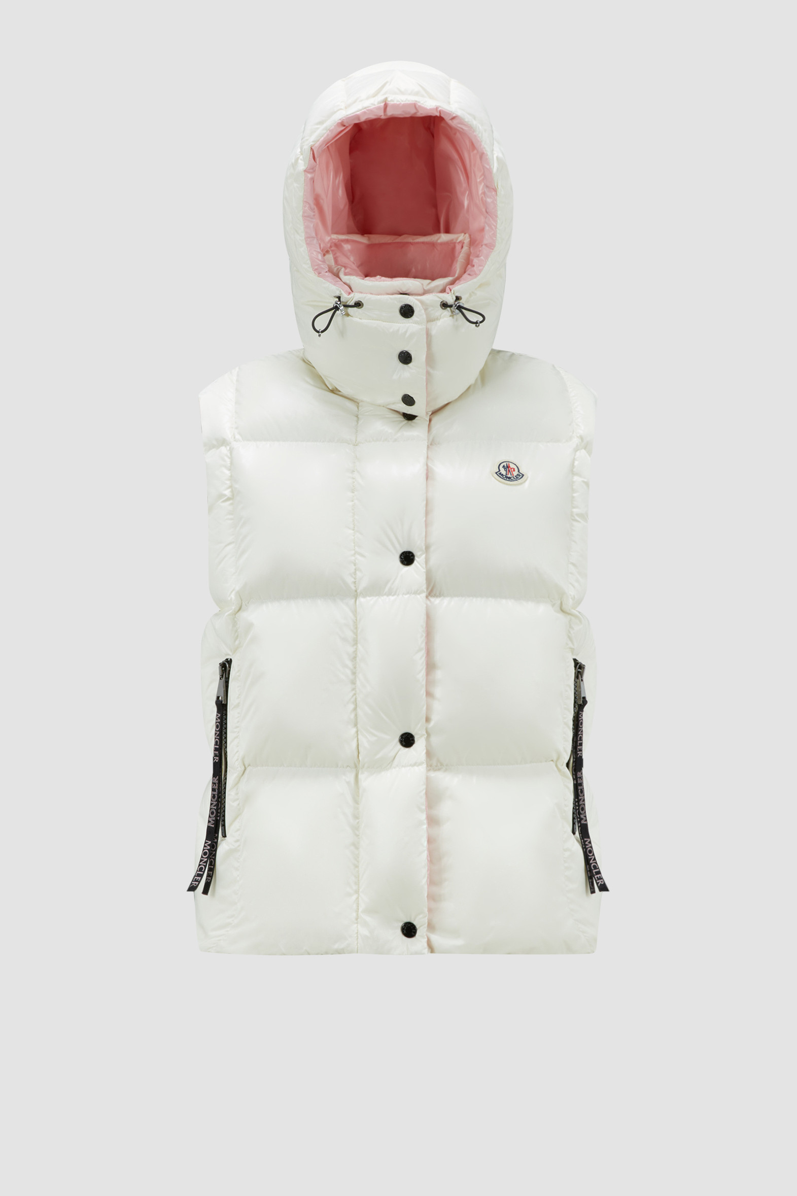 Chaleco acolchado Luzule Blanco - Chalecos de Mujer | Moncler US