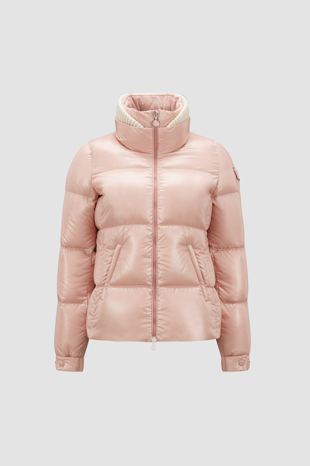 Light Pink Vistule Short Down Jacket - Short Down Jackets for Women ...