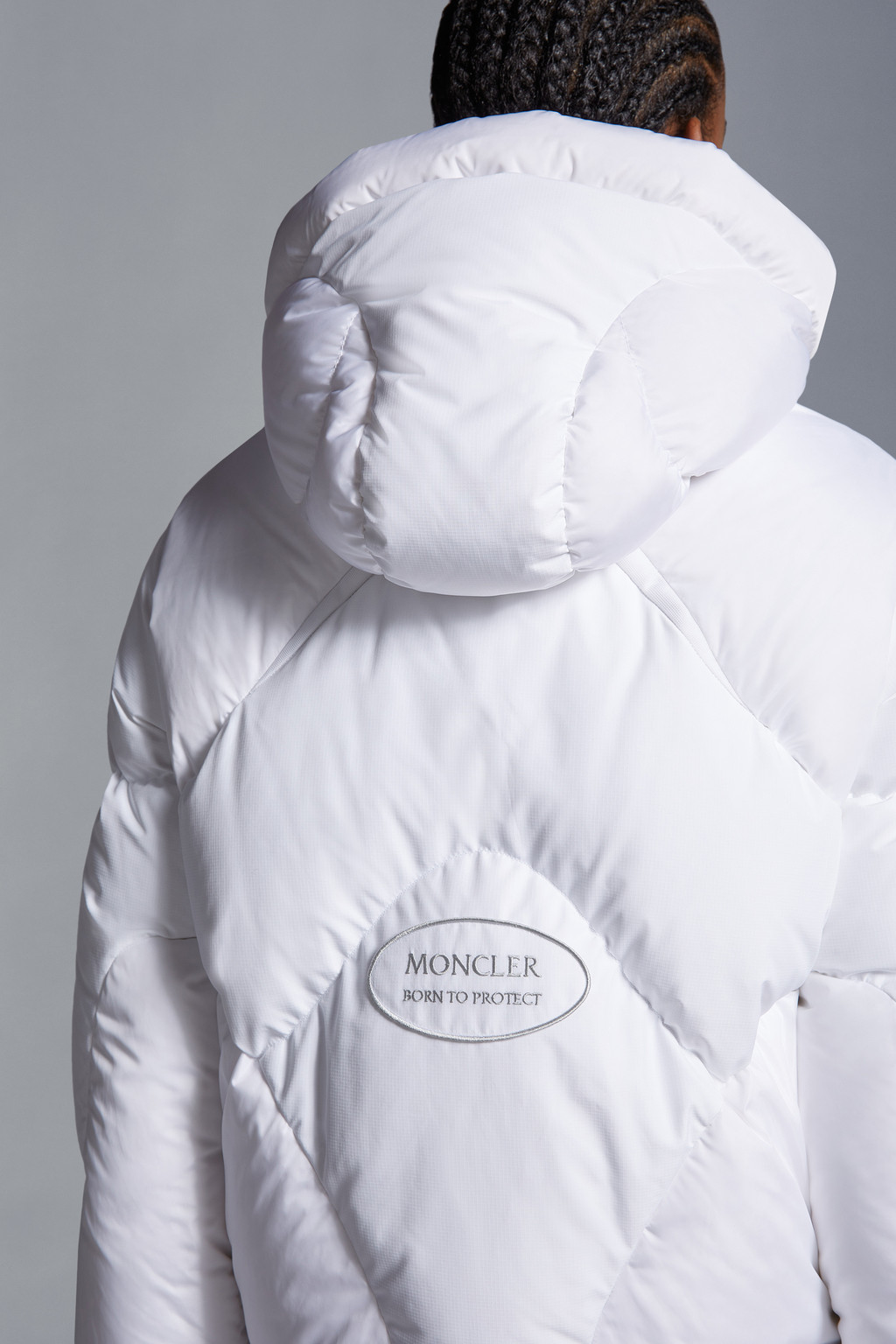 Optical White Canard Short Down Jacket - Short Down Jackets for Women ...