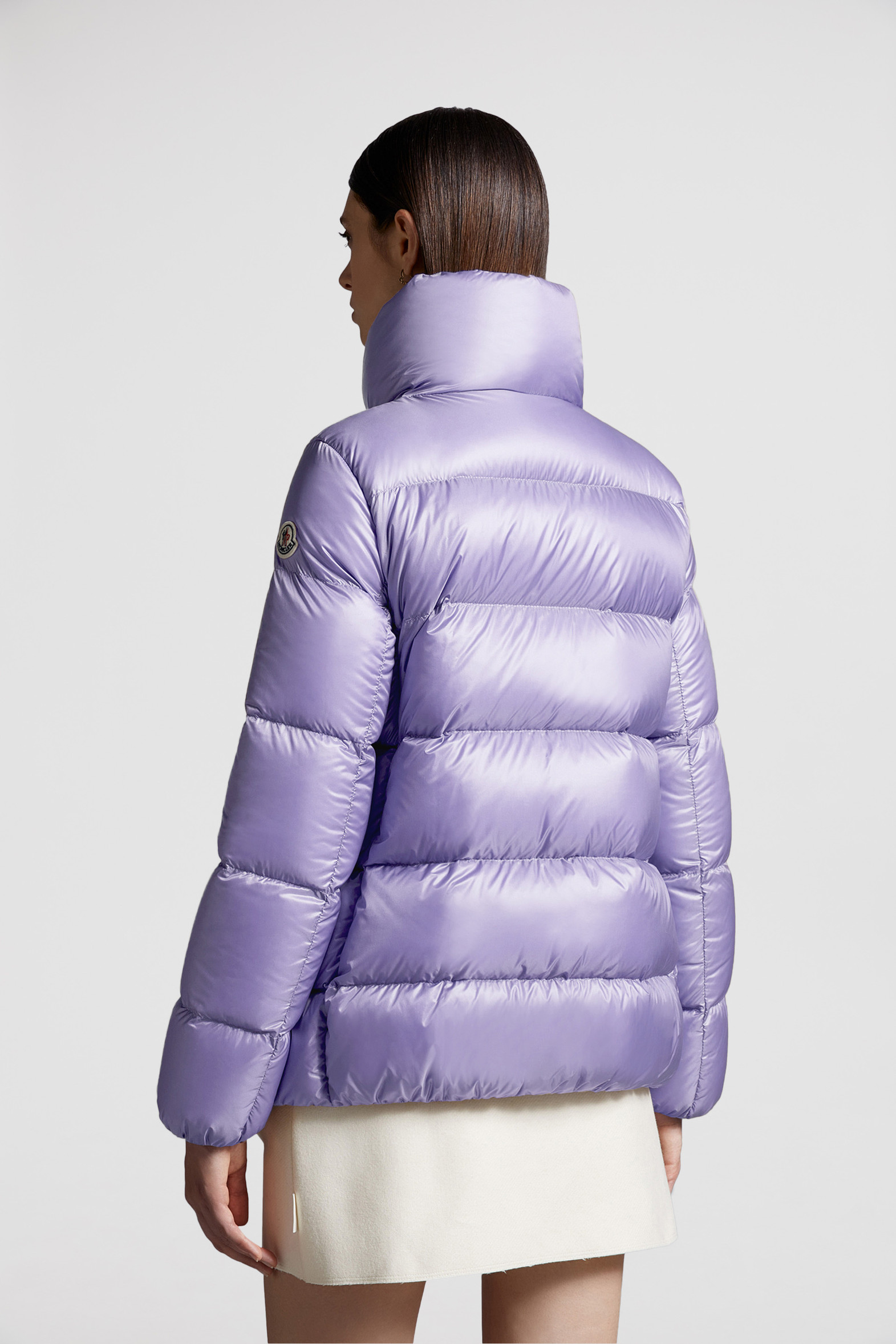 Periwinkle Violet Cochevis Short Down Jacket - Short Down Jackets for ...
