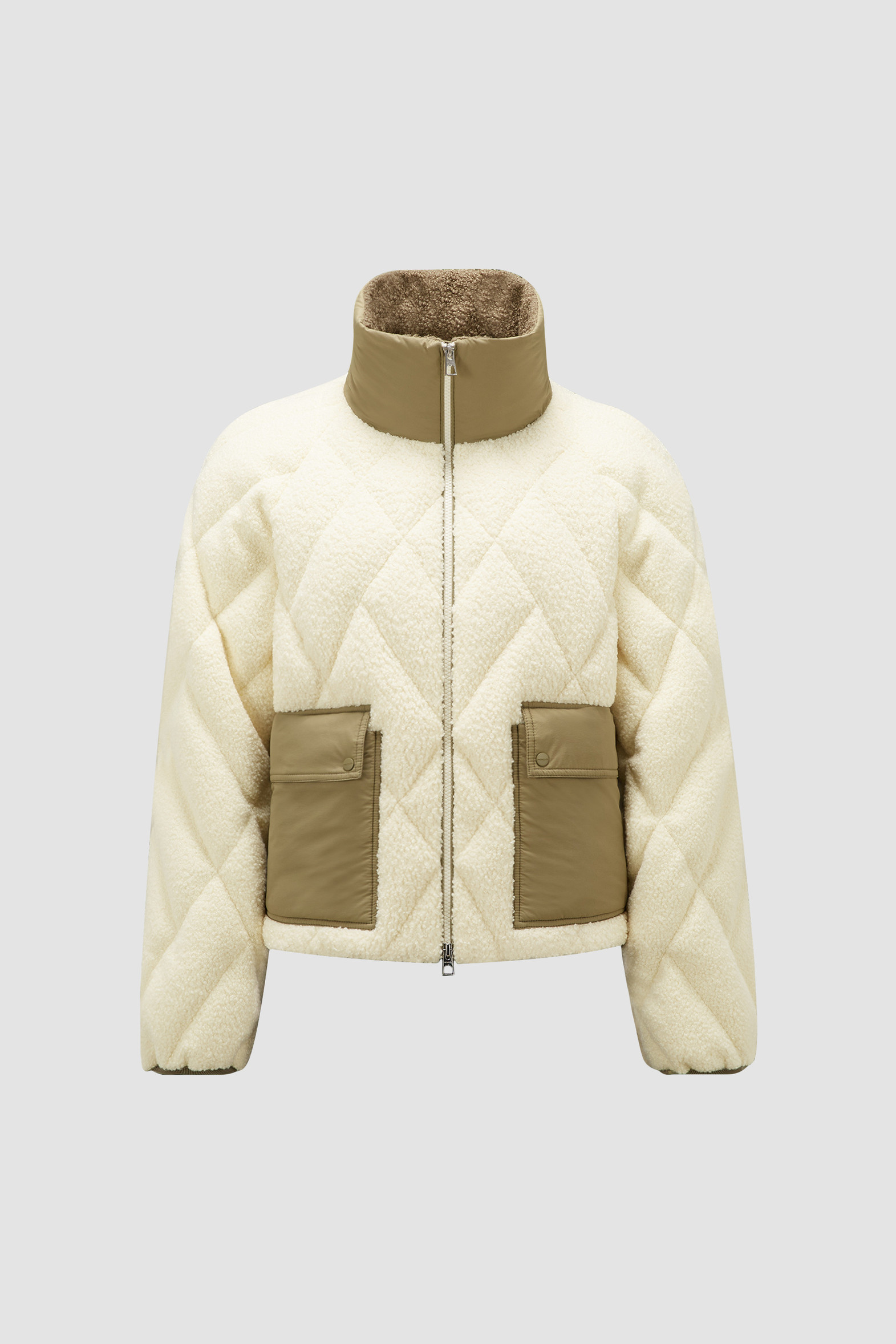 Light Beige Jonquille Short Down Jacket - Short Down Jackets for Women ...