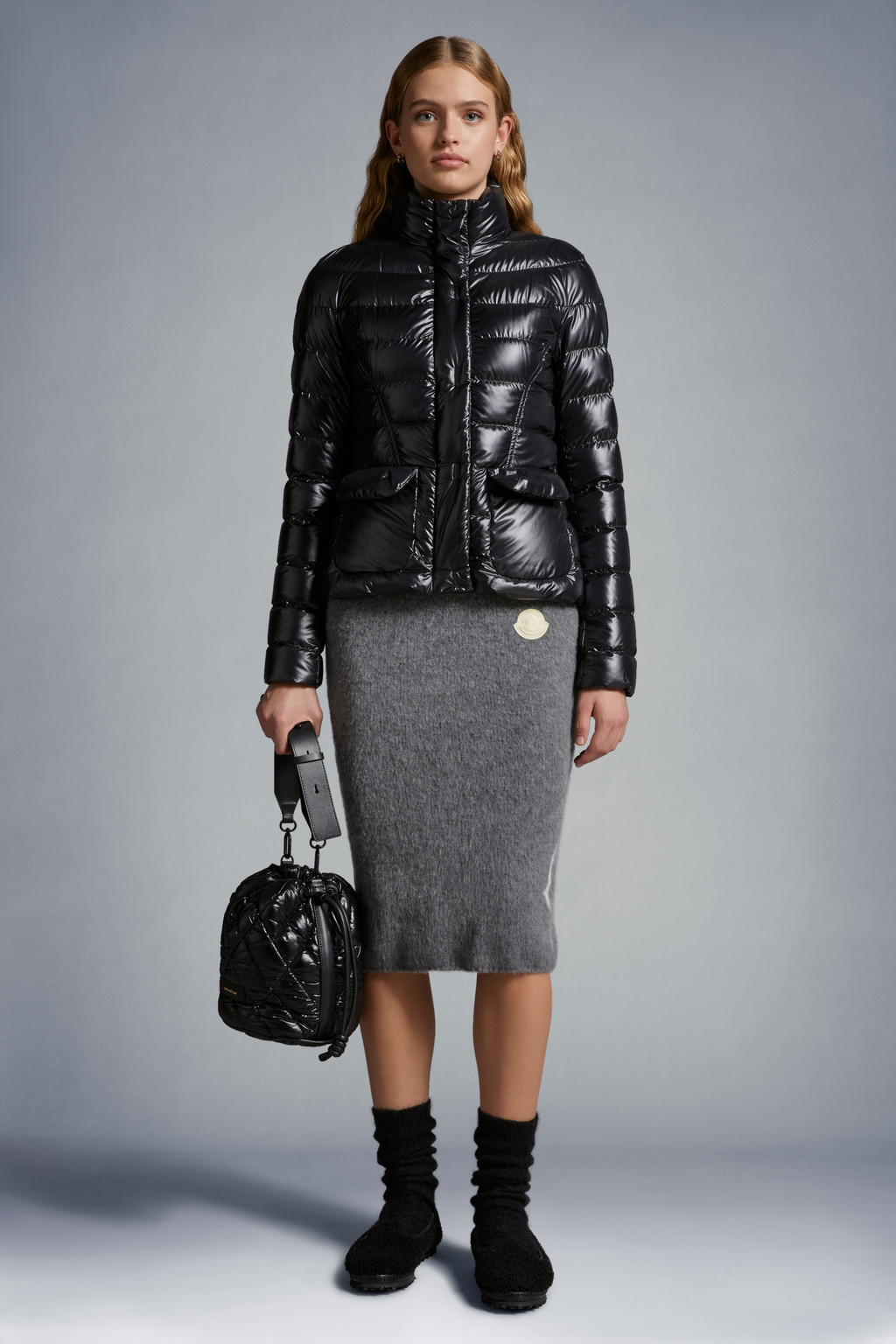 Black Mirabelle Short Down Jacket - Short Down Jackets for Women ...