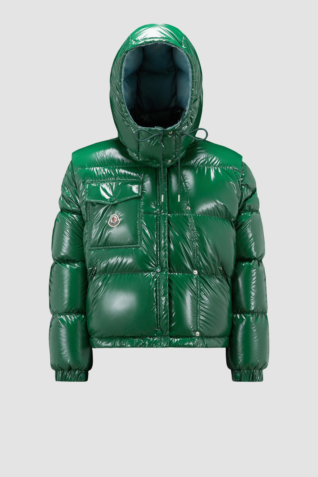 Green Moncler Karakorum Short Down Jacket - Short Down Jackets for ...