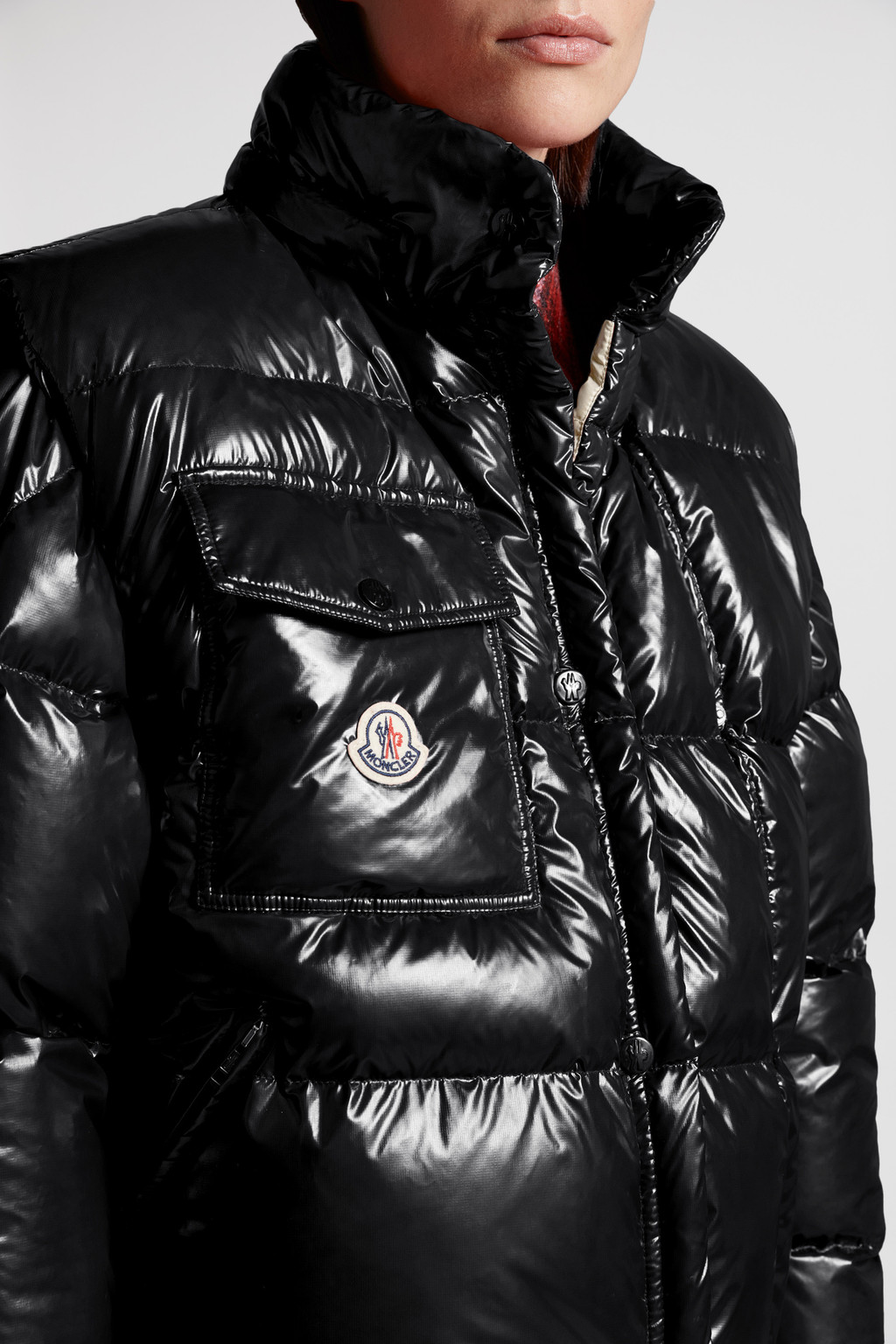 Black Moncler Karakorum Short Down Jacket - Short Down Jackets for ...