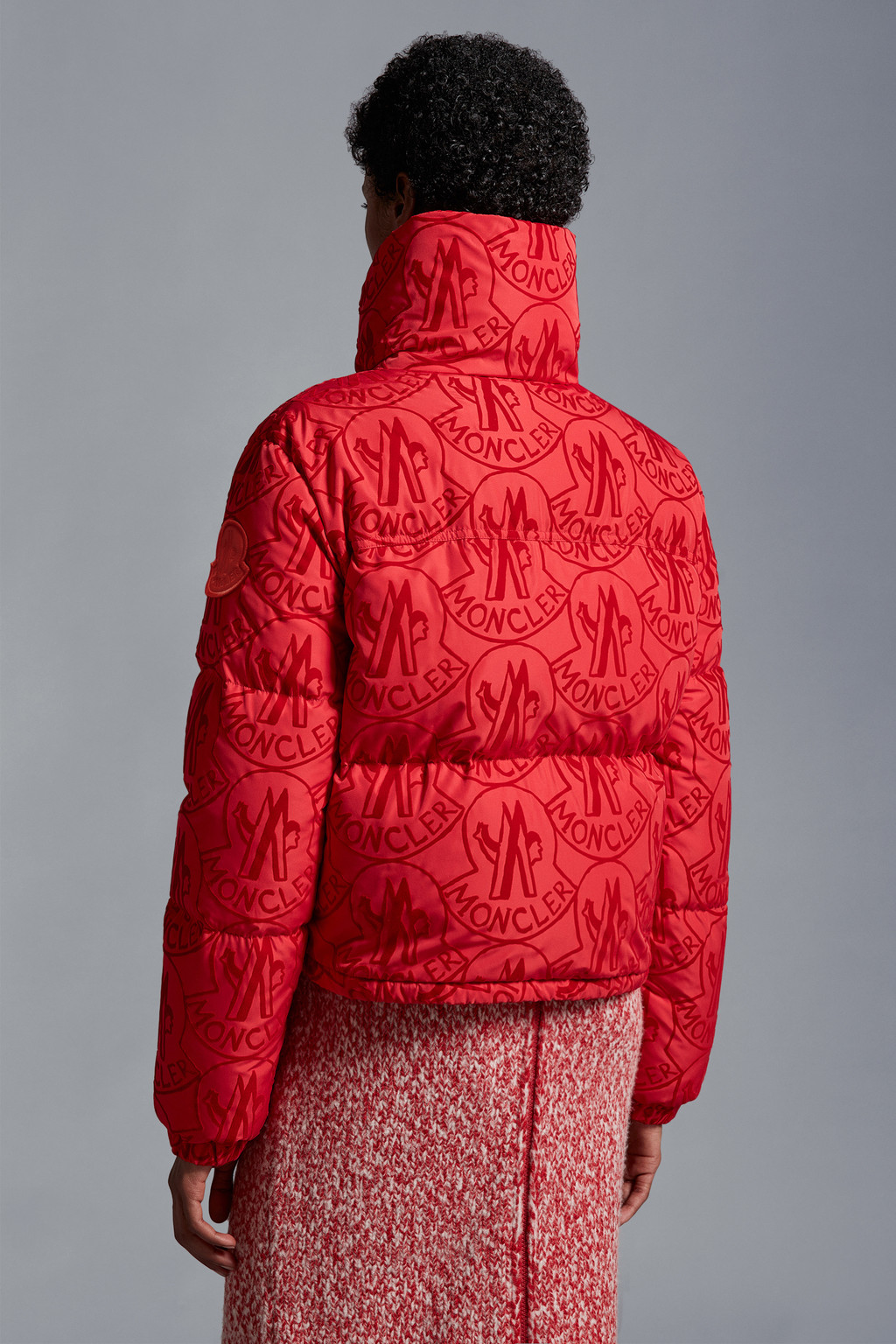 Red Merle Short Down Jacket - Short Down Jackets for Women | Moncler CA
