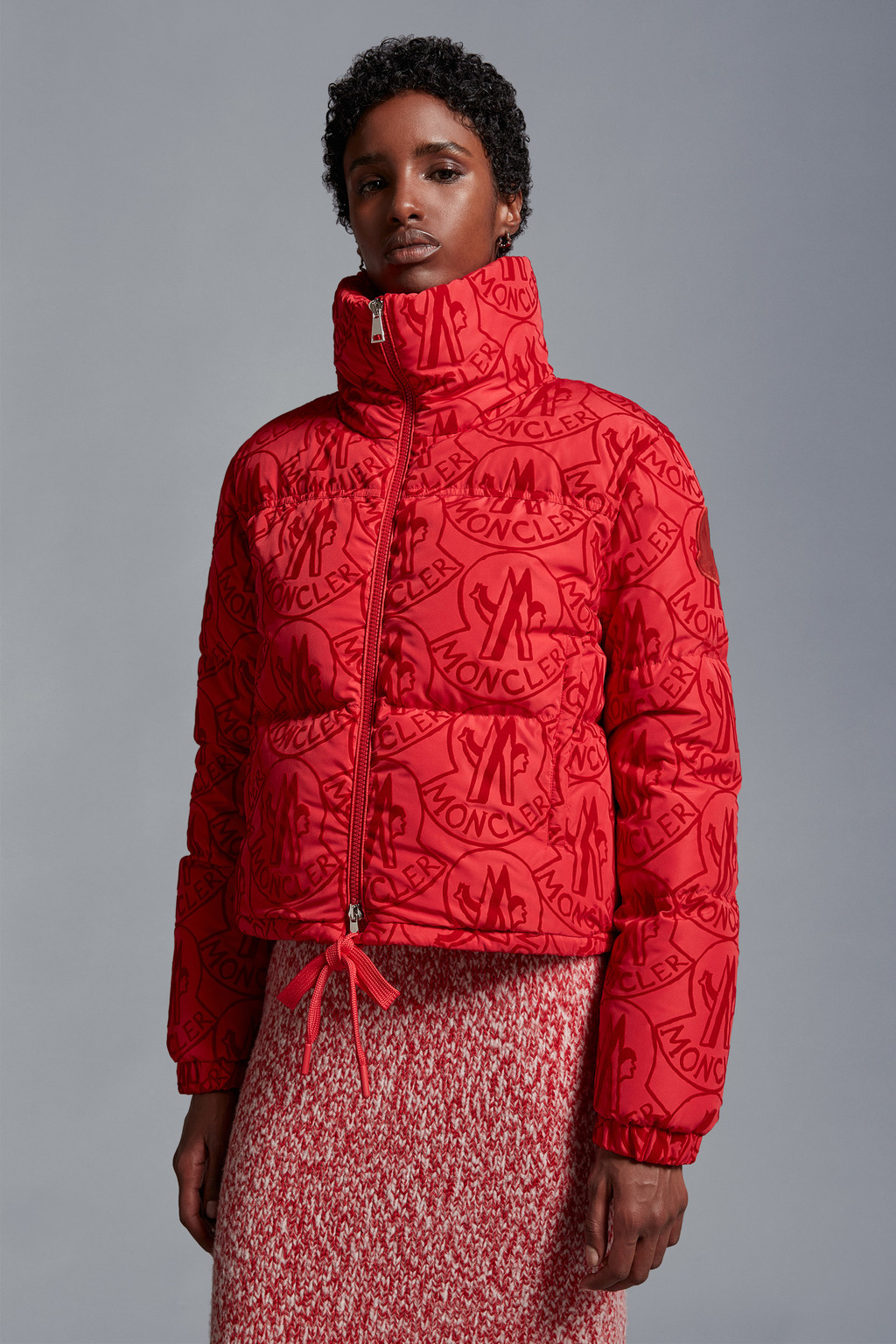 Red Merle Short Down Jacket - Short Down Jackets for Women | Moncler CA