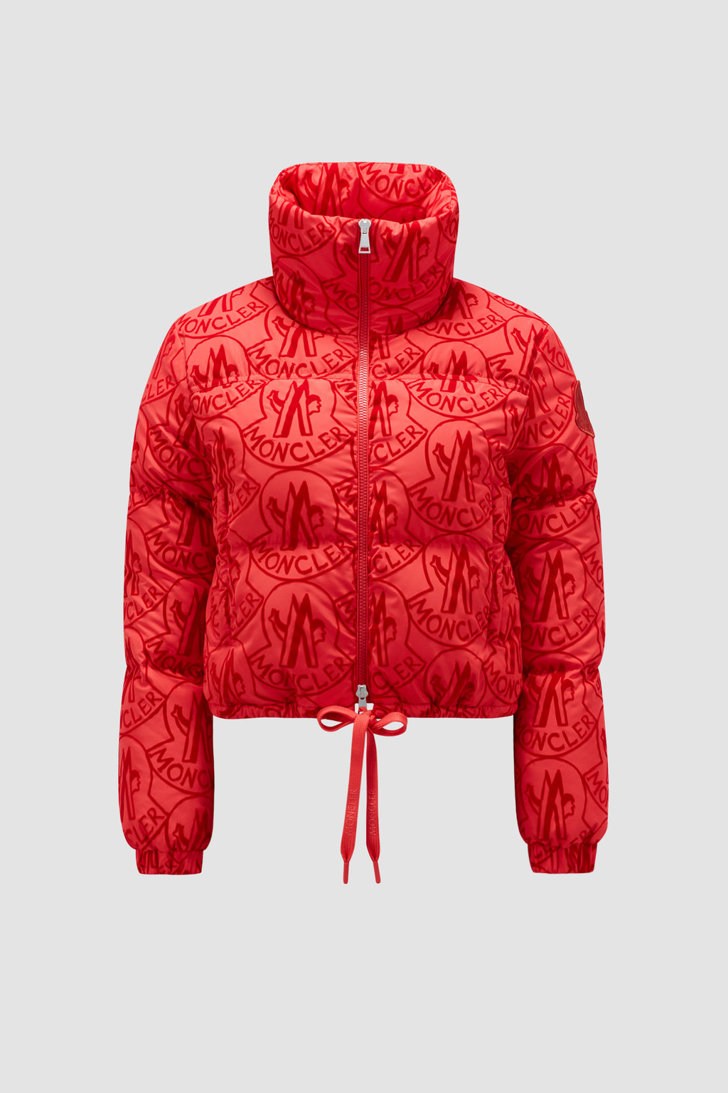 Red Merle Short Down Jacket - Short Down Jackets for Women | Moncler ES