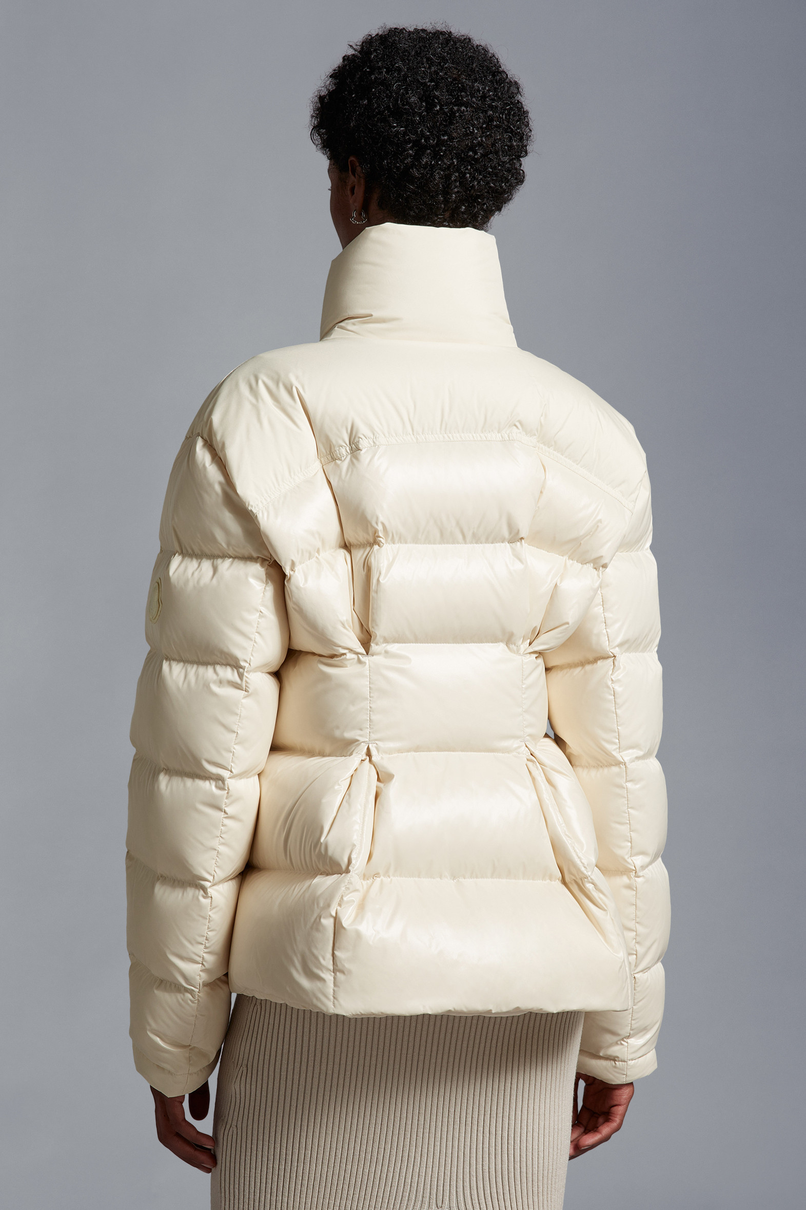 Off White Aneth Short Down Jacket - Short Down Jackets for Women ...