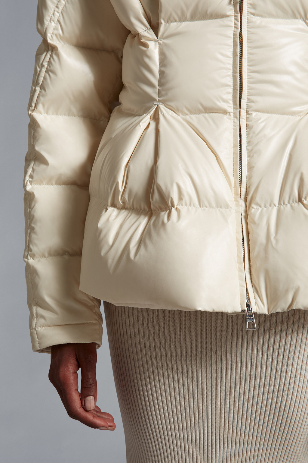 Off White Aneth Short Down Jacket - Short Down Jackets for Women ...
