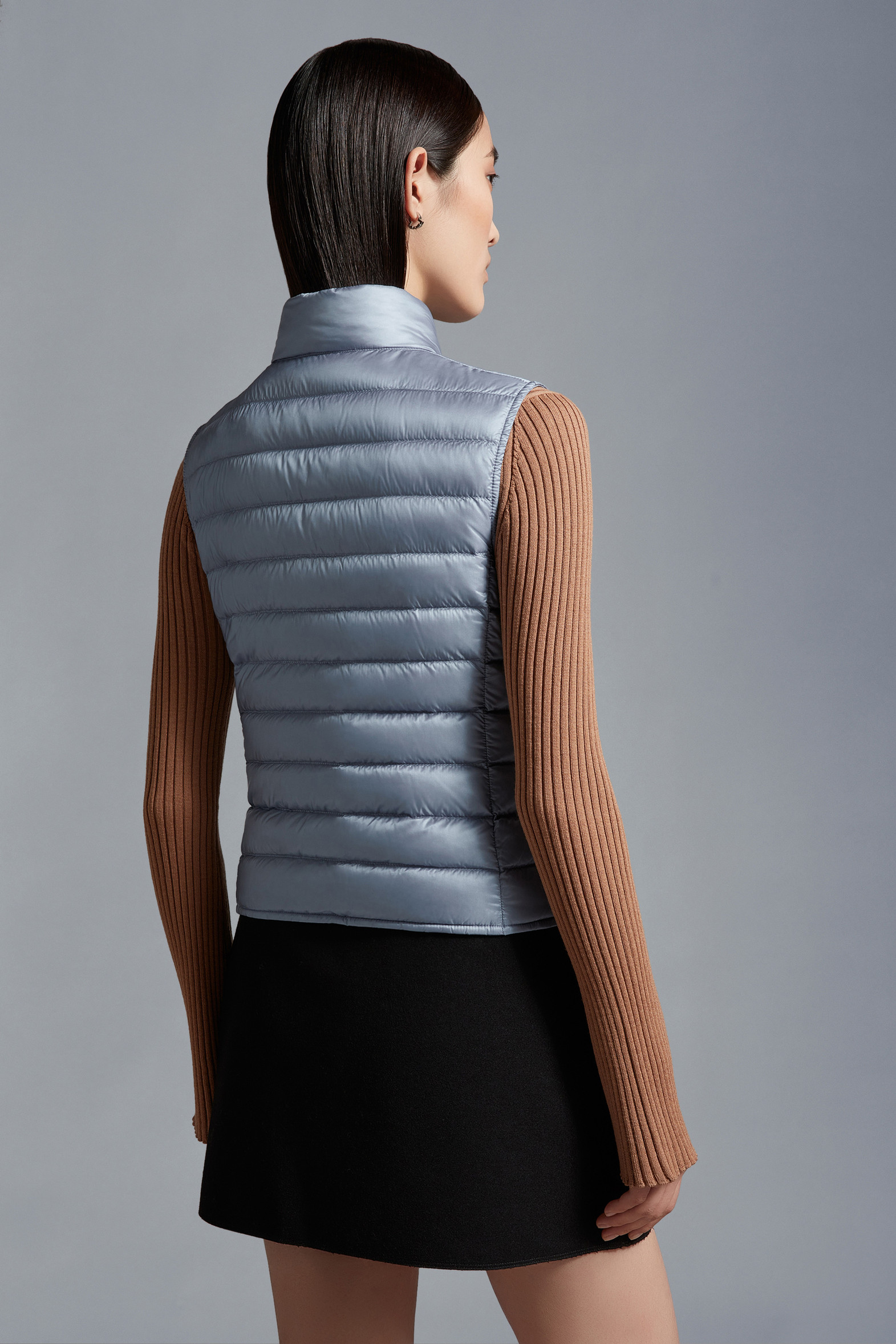 Light Blue Liane Gilet - Vests for Women | Moncler SI