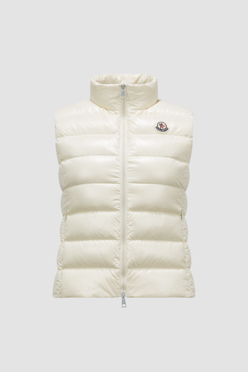 White Ghany Down Gilet - Vests for Women | Moncler NL