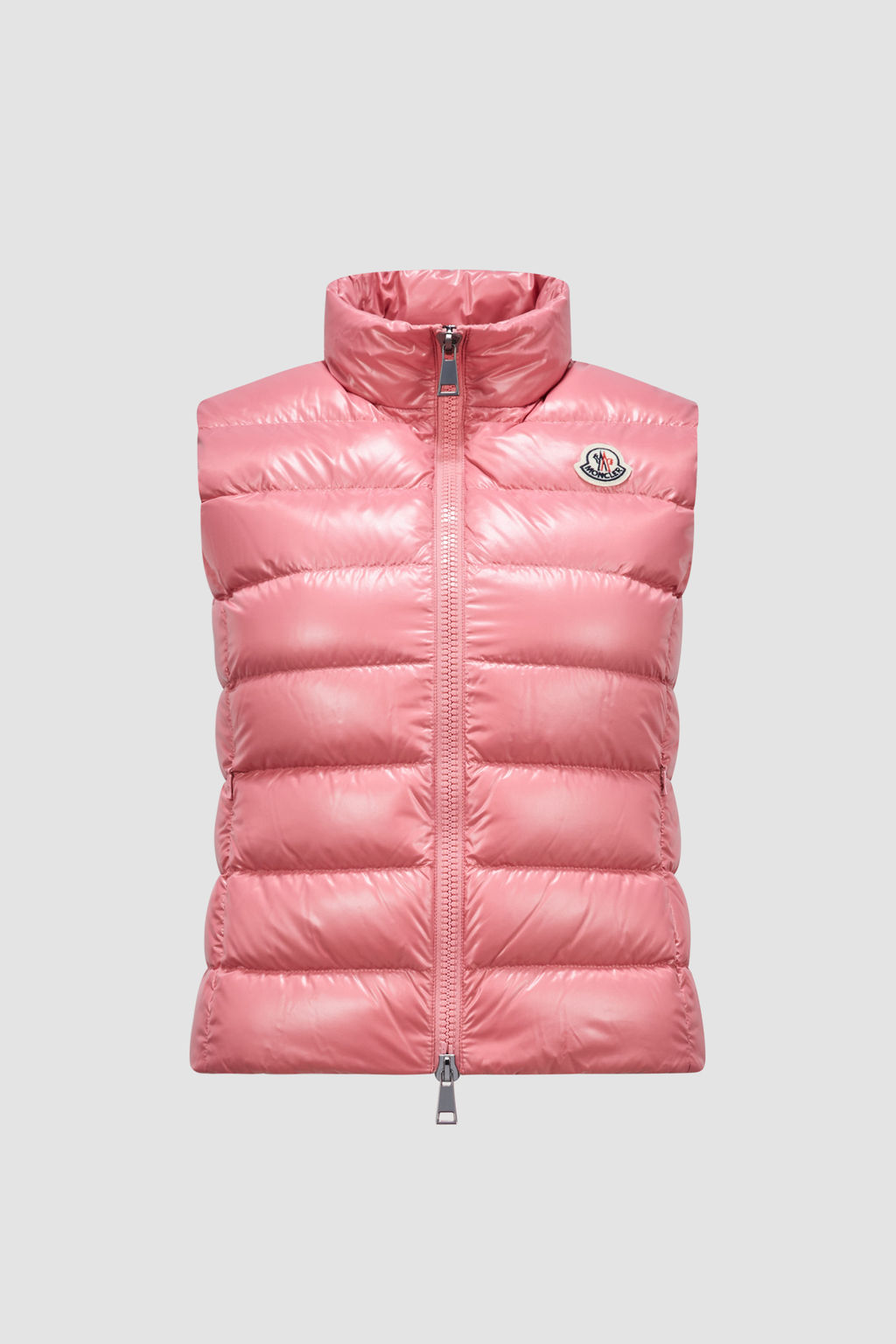 Chaleco acolchado Ghany Rosado encendido - Chalecos de Mujer | Moncler US
