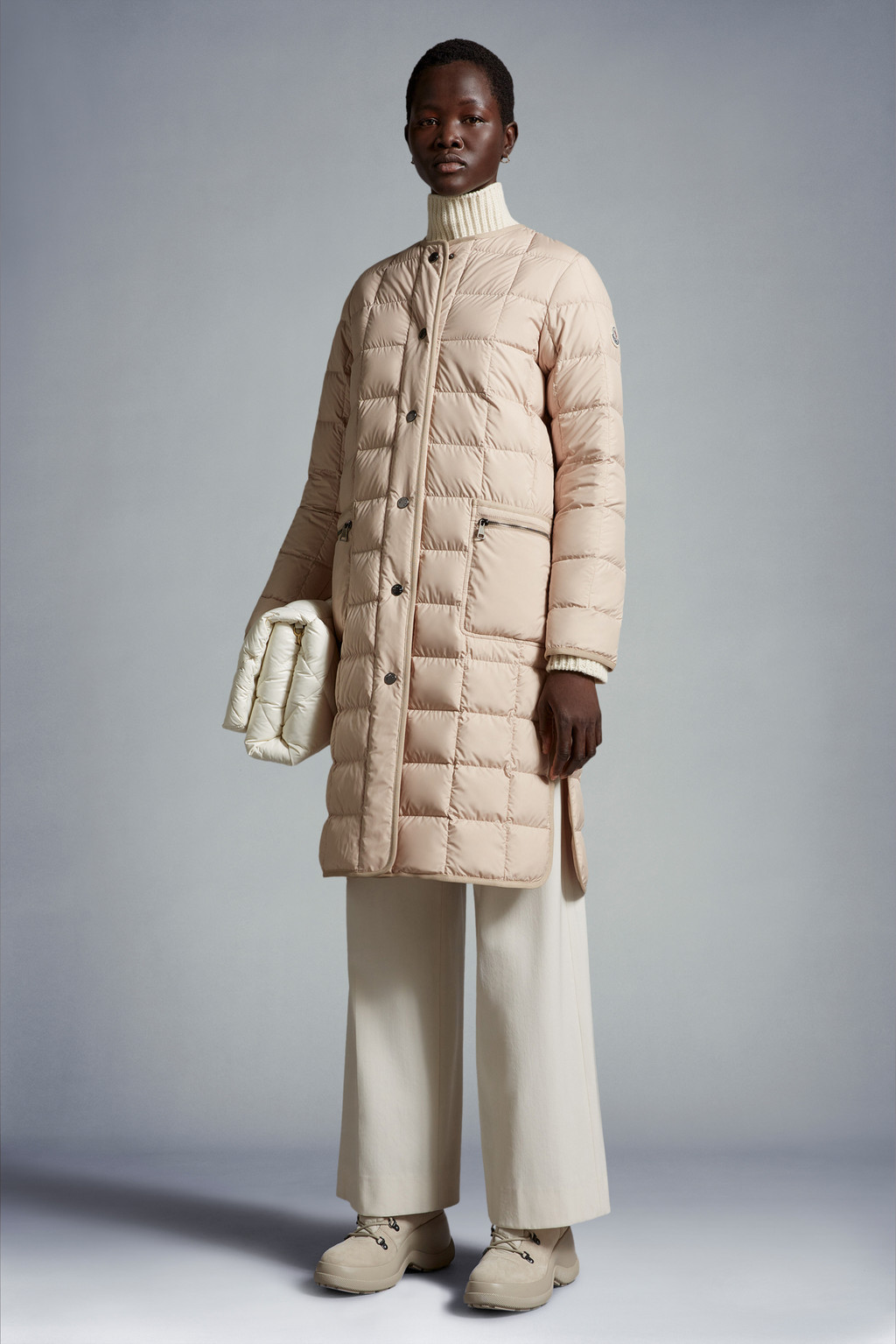 Long Down Jackets for Women - Outerwear | Moncler FI
