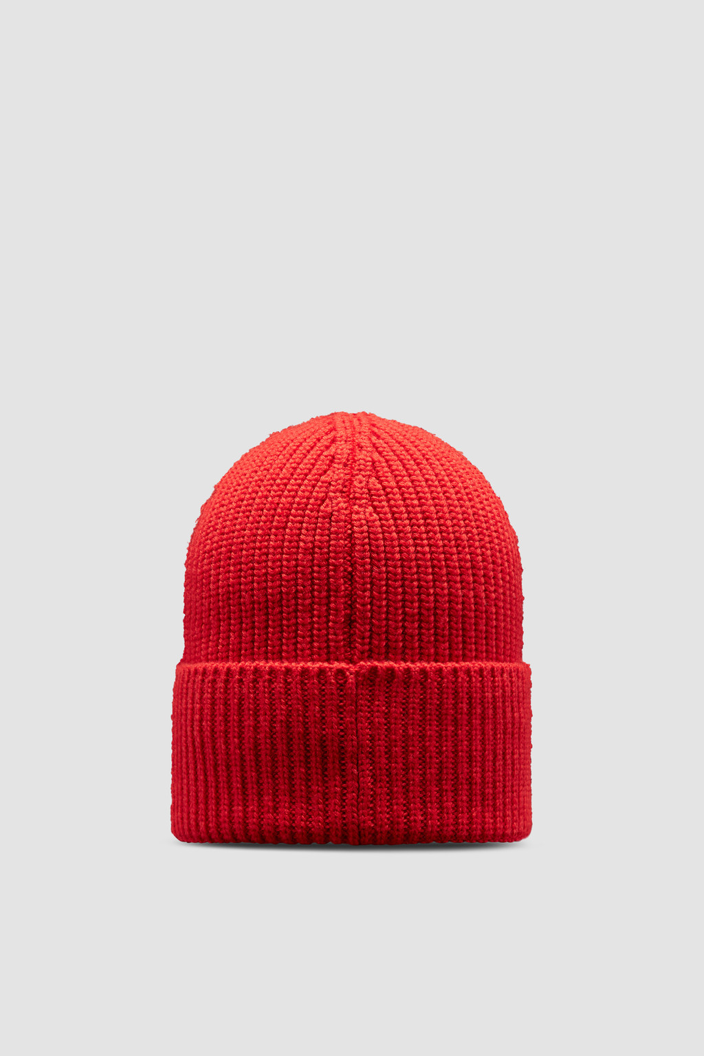 Scarlet Red Embroidered Logo Wool Beanie - Hats & Beanies for Women ...