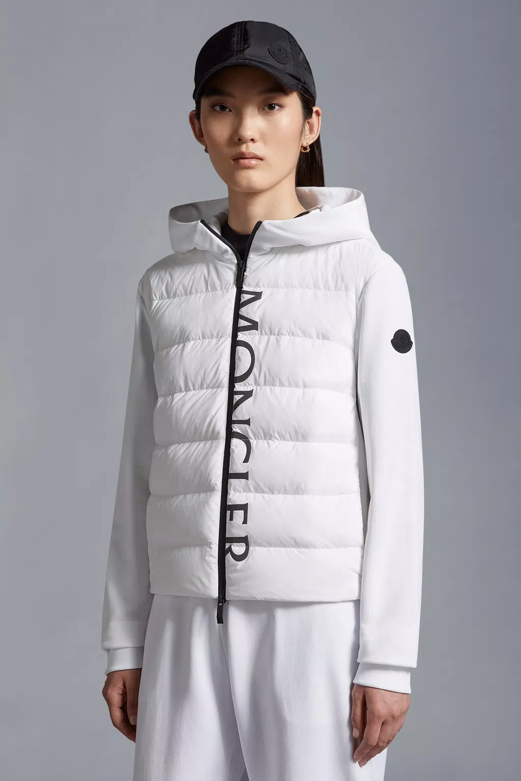 Sudadera Con Capucha Y Logotipo Violeta Sudaderas De Mujer Moncler Es