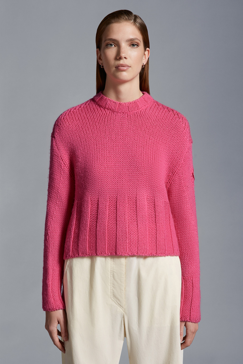 Pullover aus Wolle und Seide Pink - Pullover & Cardigans für Damen ...