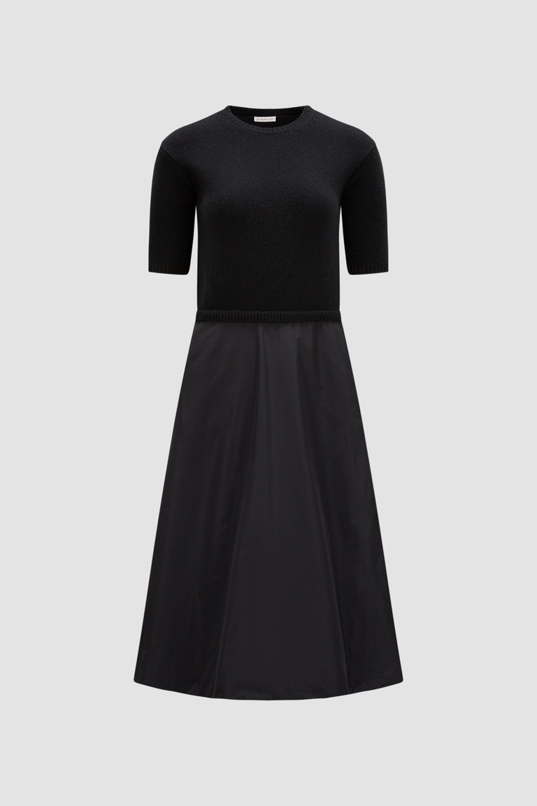 Dresses for Women - White, Black & Maxi Dresses | Moncler US