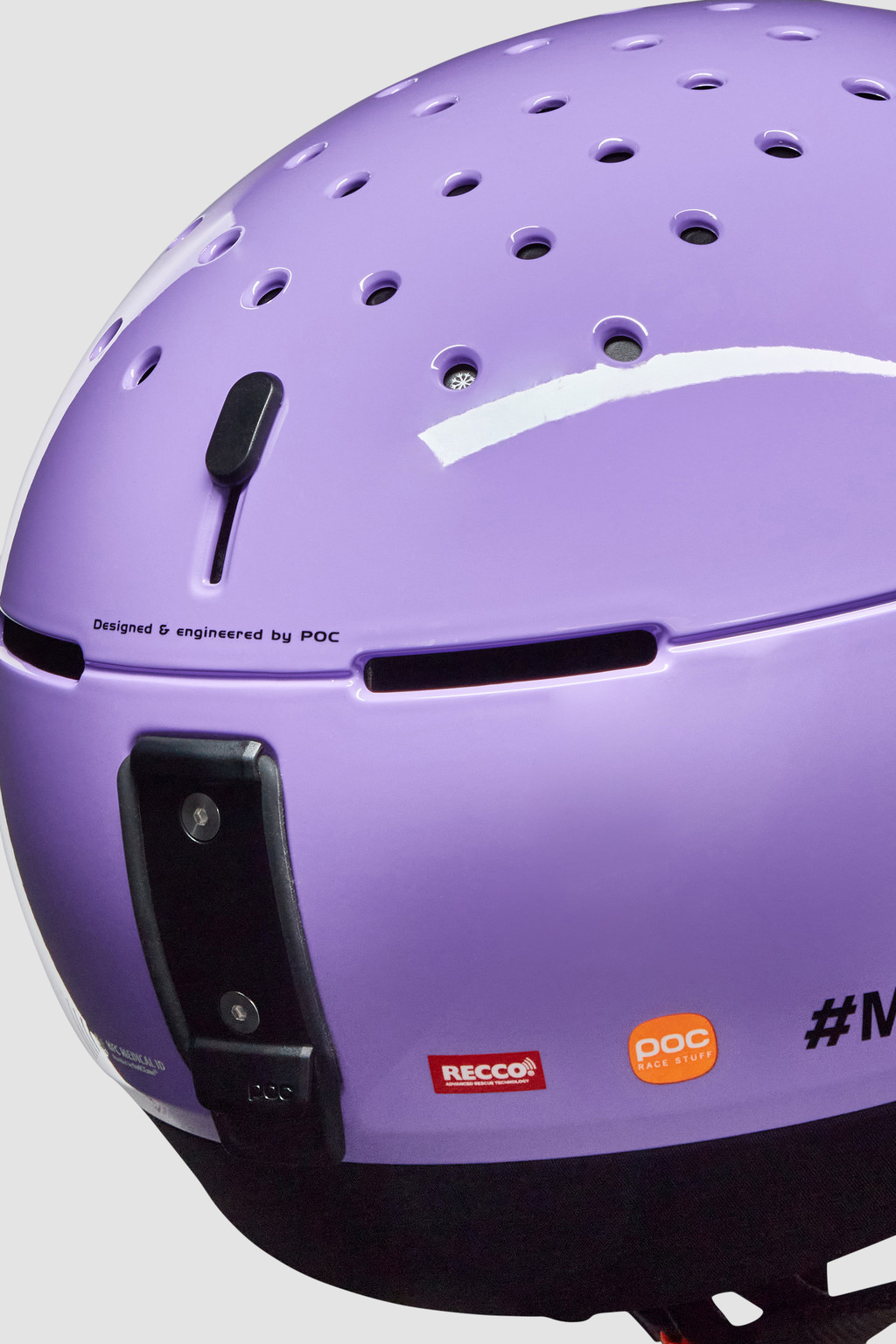 Lilac Logo Ski Helmet - Ski Helmets for Women | Moncler MT