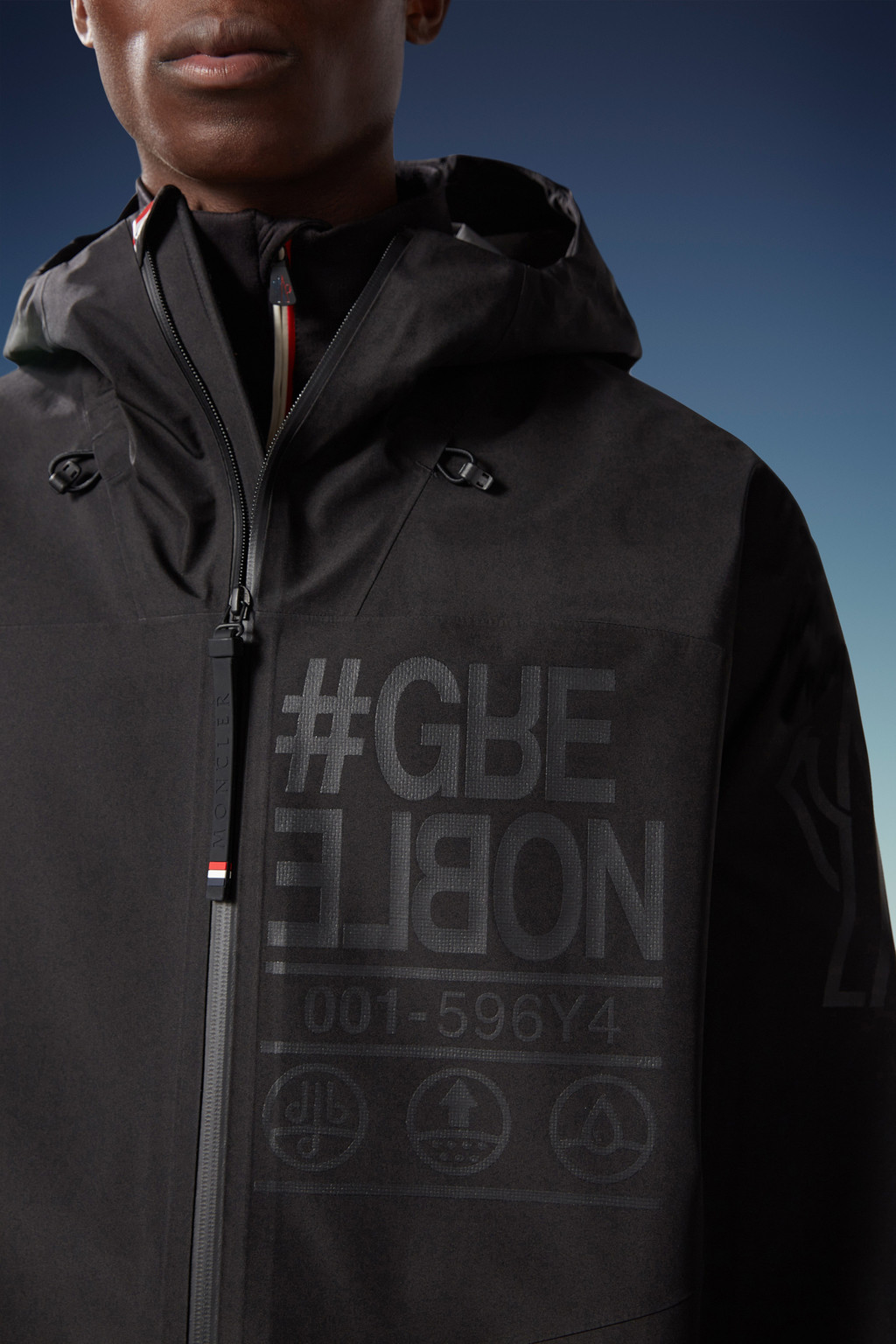 Black Fel Jacket - Windbreakers & Raincoats for Men | Moncler DK