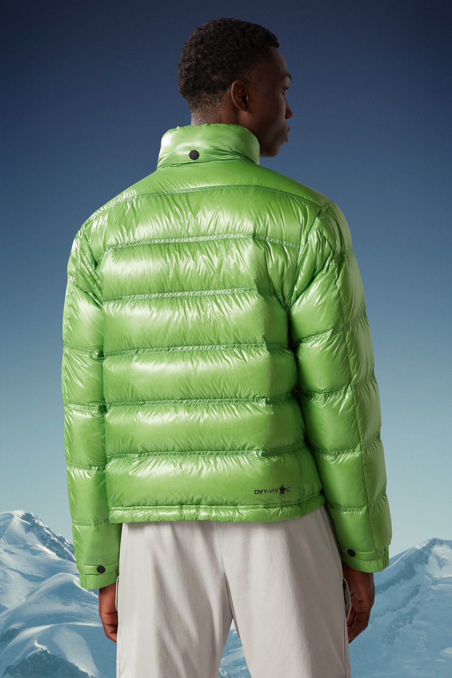 Bright Green Raffort Short Down Jacket - Short Down Jackets for Men ...
