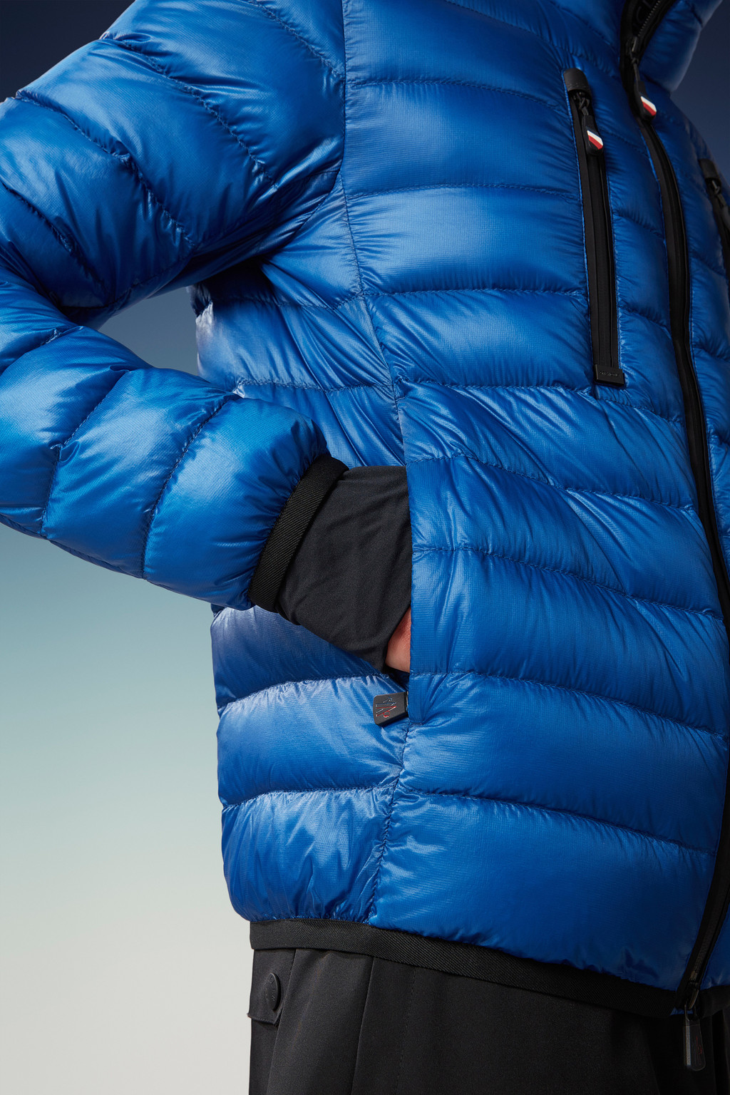 Indigo Blue Hers Short Down Jacket - Short Down Jackets for Men ...