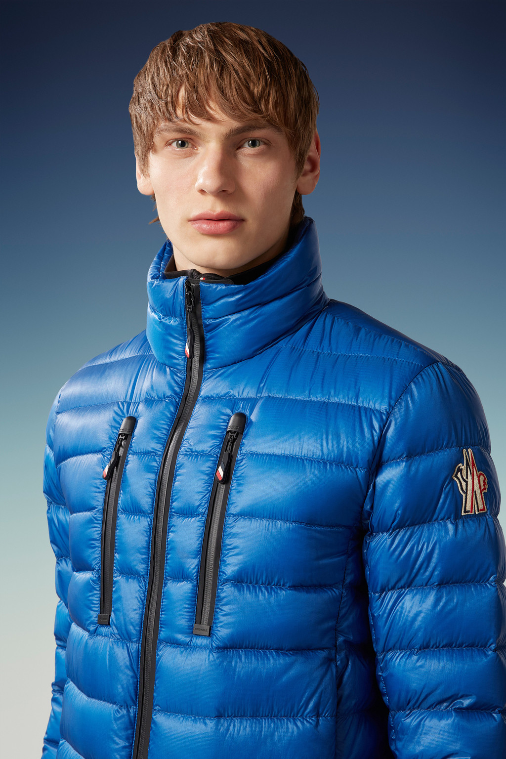 Indigo Blue Hers Short Down Jacket - Short Down Jackets for Men ...
