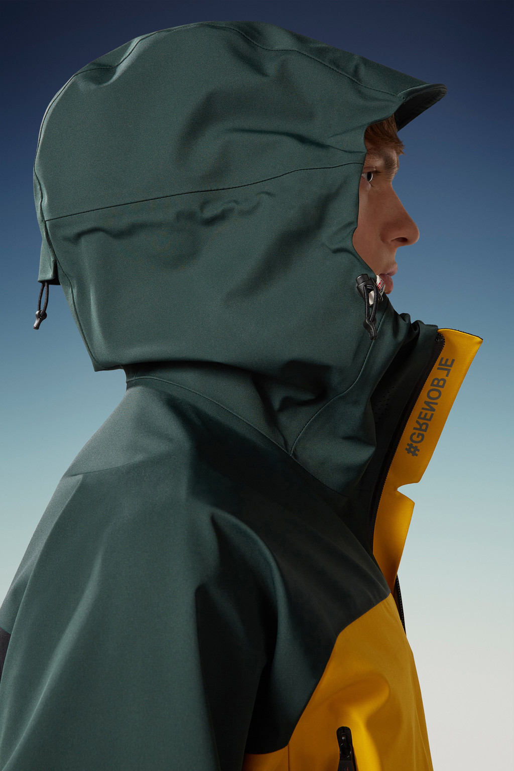 Yellow & Green Brizon Ski Jacket - Windbreakers & Raincoats for Men ...