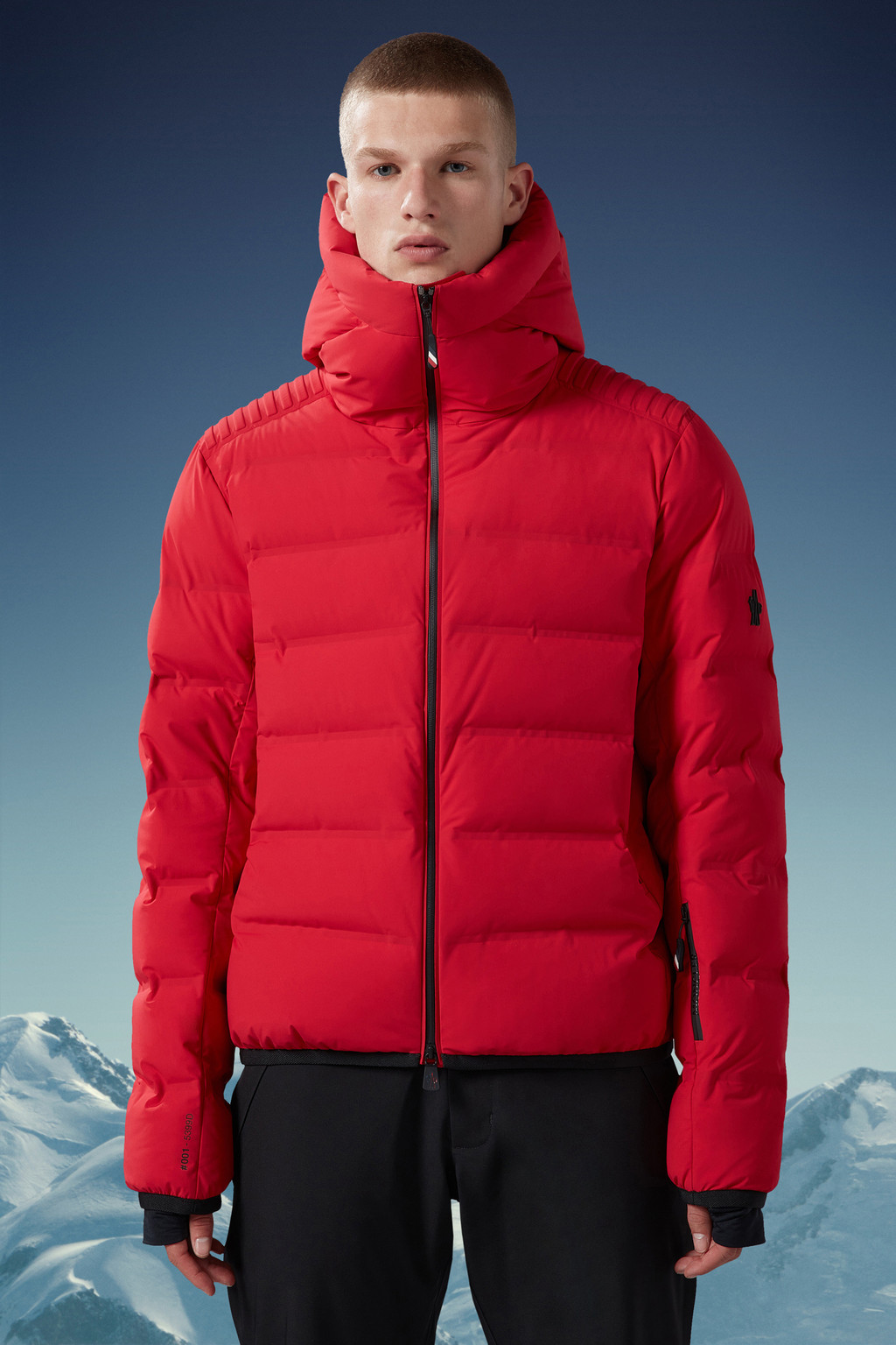 Red Lagorai Short Down Jacket - Short Down Jackets for Men | Moncler HK