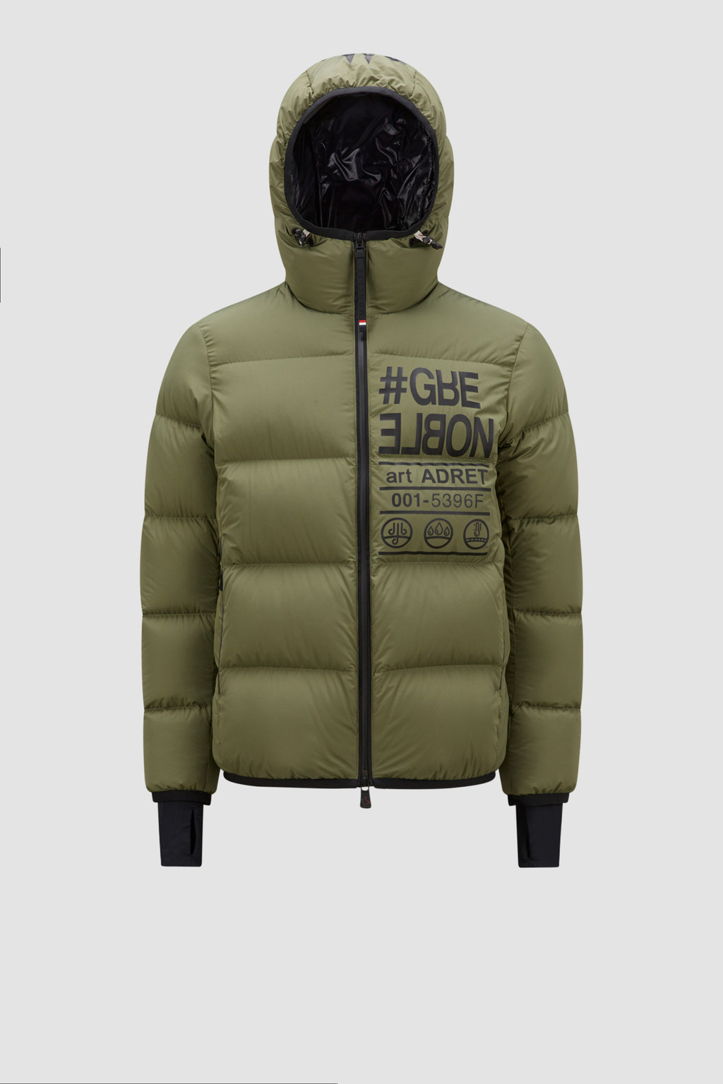 Dark Green Adret Short Down Jacket - Short Down Jackets for Men ...