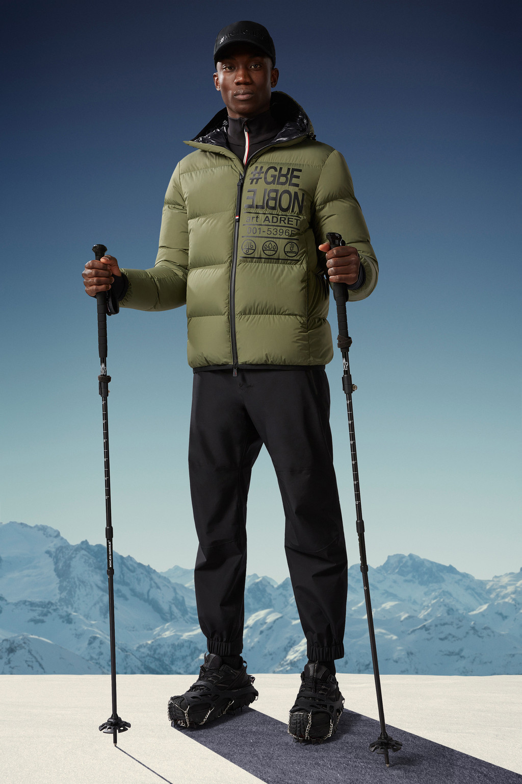 Dark Green Adret Short Down Jacket - Short Down Jackets for Men ...