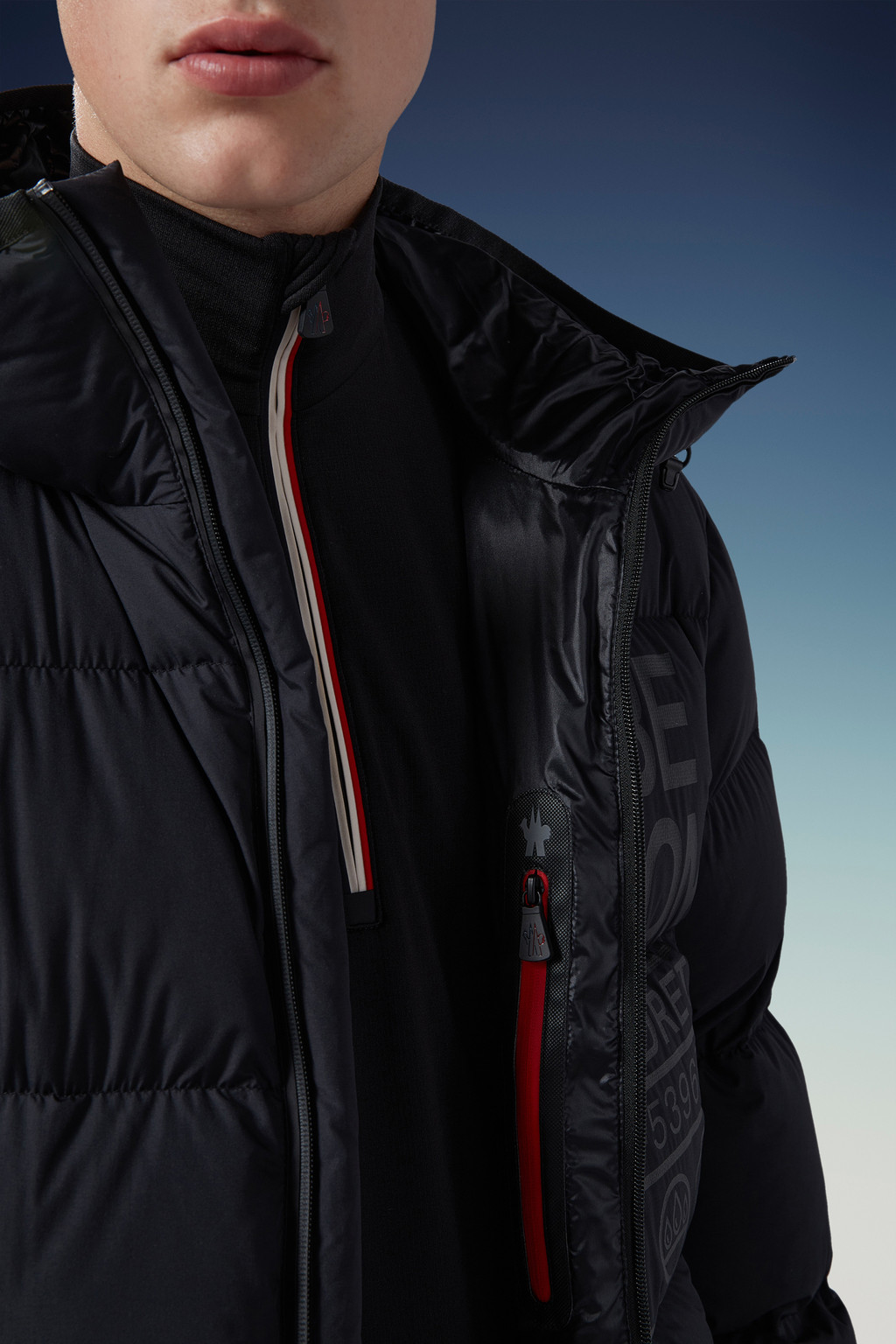 Black Adret Short Down Jacket - Short Down Jackets for Men | Moncler PT