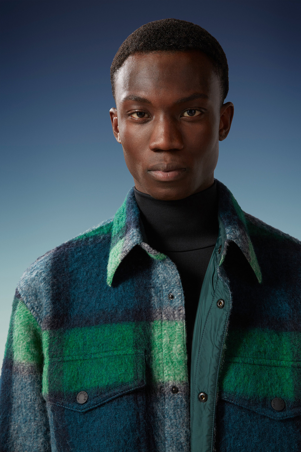 Multicolour Waier Wool Shacket - Windbreakers & Raincoats for Men ...