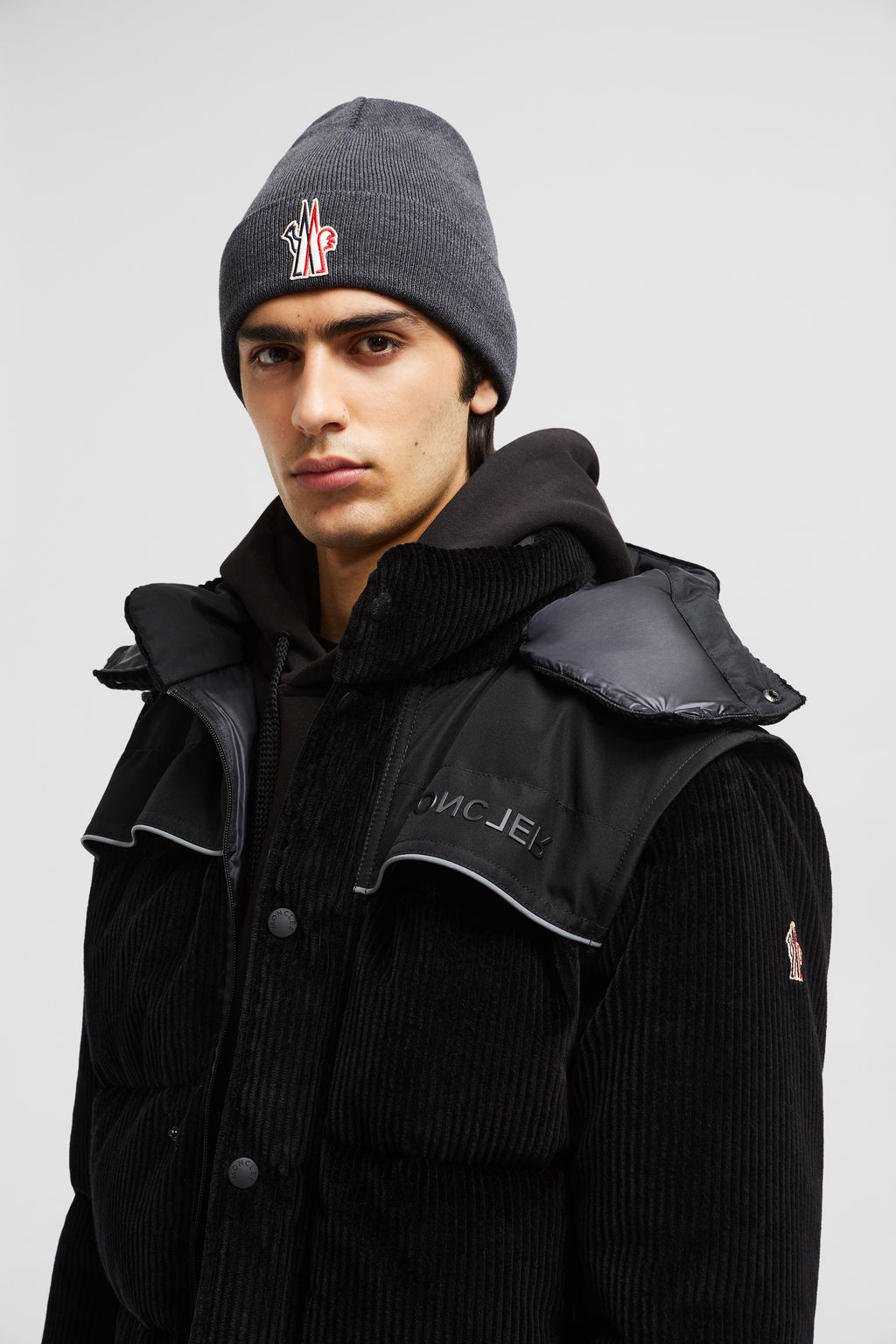 Berretto in pura lana Grigio Scuro - Cappelli & Berretti Uomo | Moncler IT