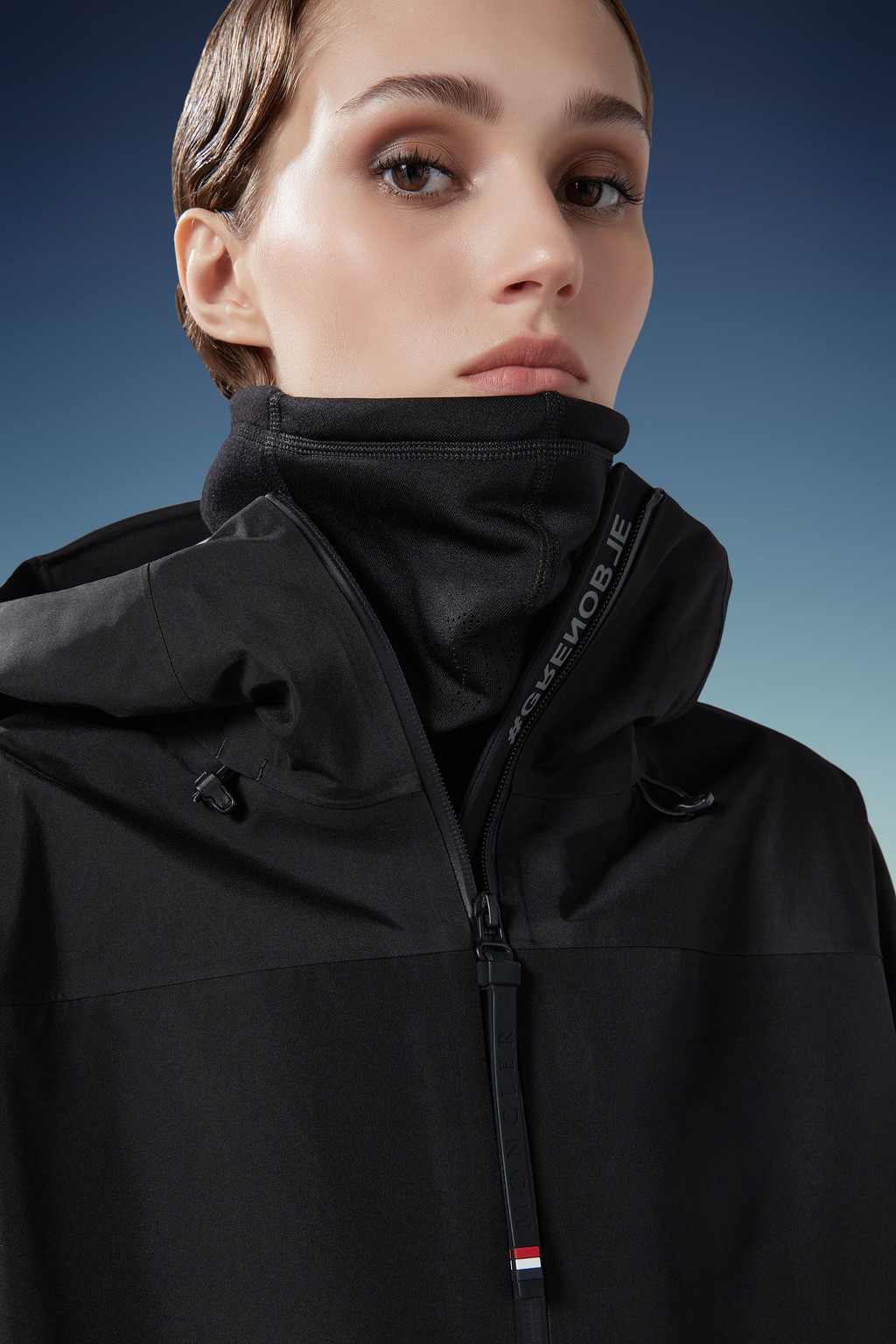 Black Fleece Neck Warmer - Scarves & Gloves for Men | Moncler FR