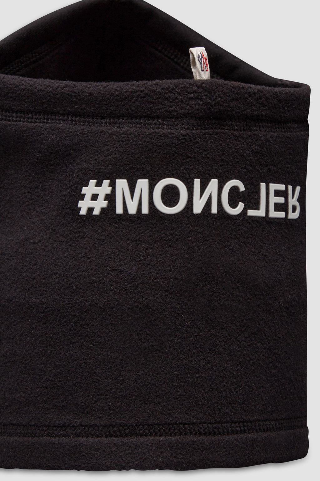 Black Fleece Neck Warmer - Scarves & Gloves for Men | Moncler FR