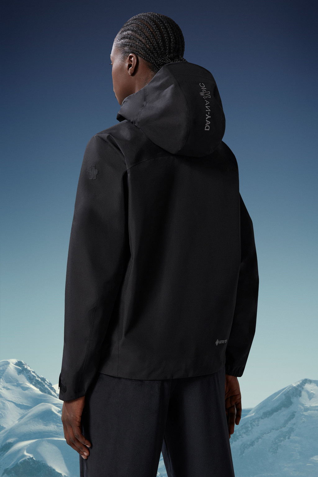 Black Meribel Hooded Jacket - Windbreakers & Raincoats for Women ...