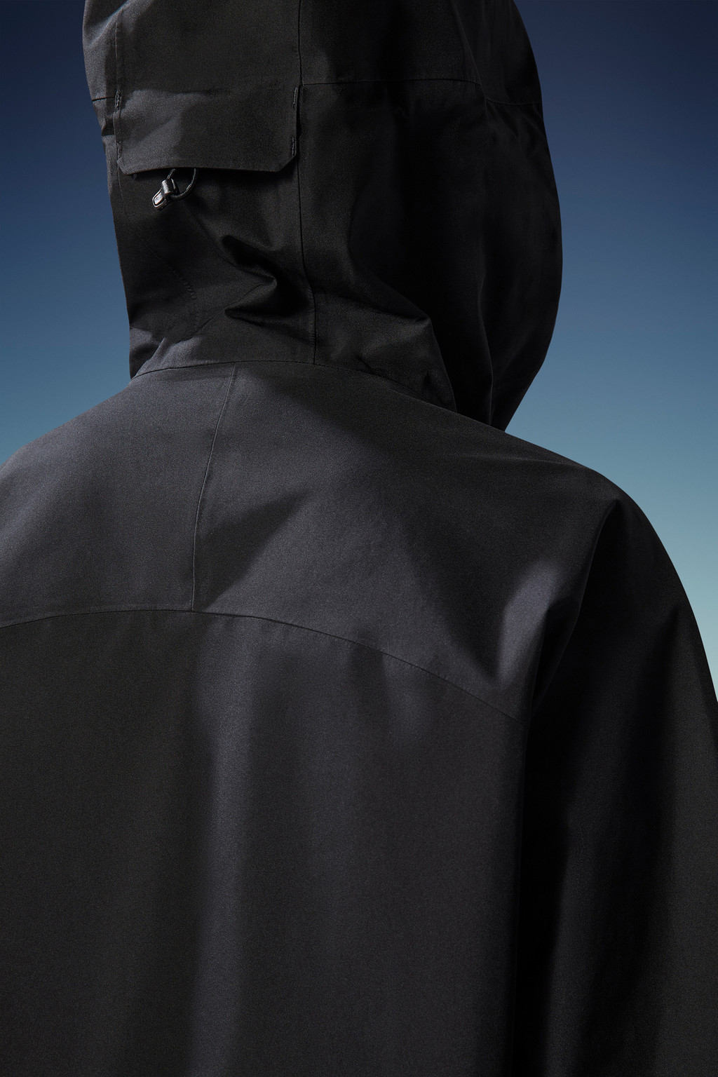 Black Meribel Hooded Jacket - Windbreakers & Raincoats for Women ...