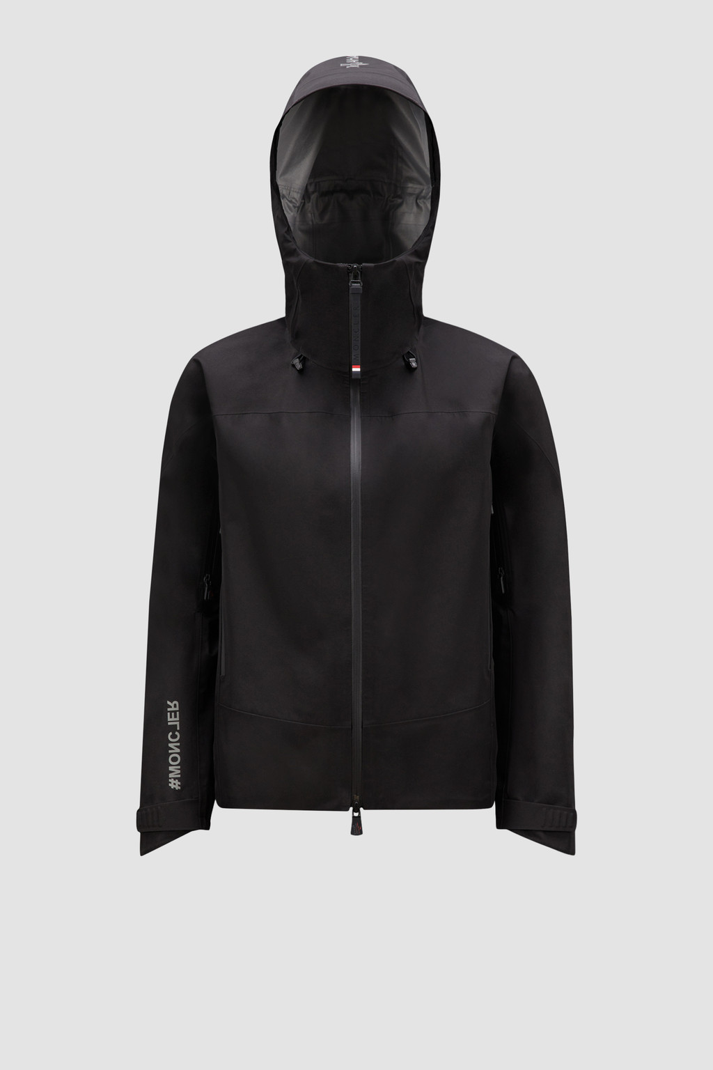 Black Meribel Hooded Jacket - Windbreakers & Raincoats for Women ...