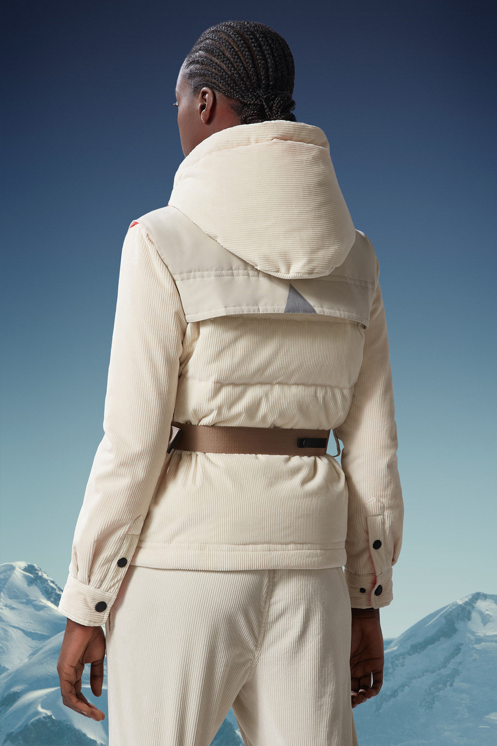 Milk White Tetras Short Down Jacket - Short Down Jackets for Women ...