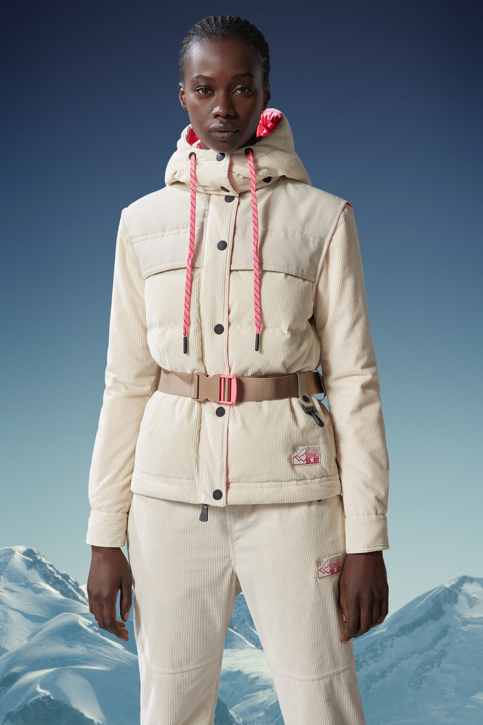 Milk White Tetras Short Down Jacket - Short Down Jackets for Women ...