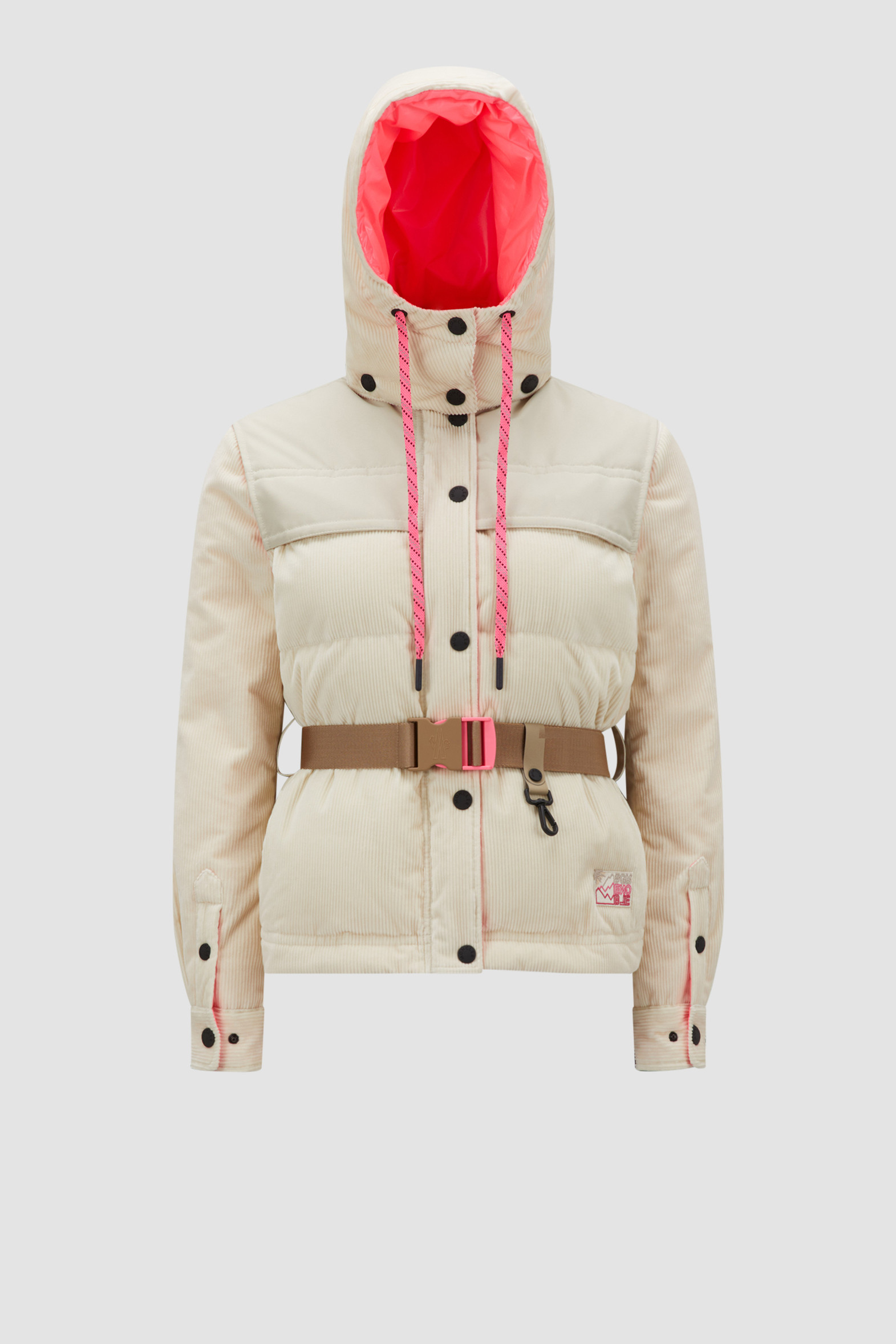 Milk White Tetras Short Down Jacket - Short Down Jackets for Women ...