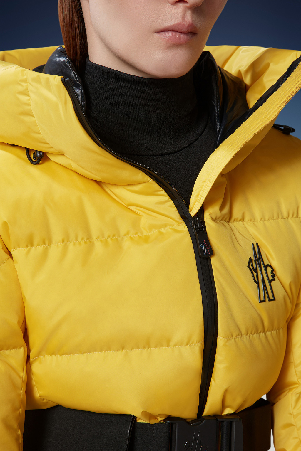 Sunny Yellow Bouquetin Short Down Jacket - Short Down Jackets for Women ...